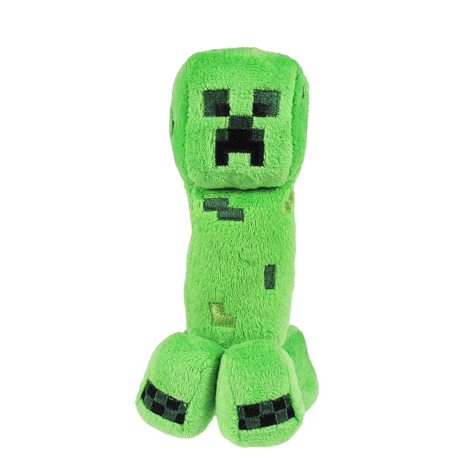Pixels Creeper Plush Figure, Green Build Blocks 12 Inch Soft ...