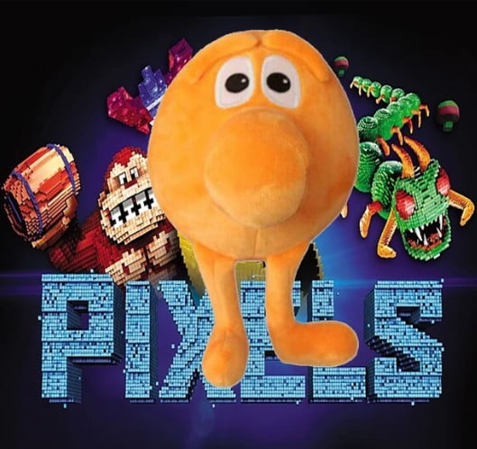 Pixels Plush Stuffed Qbert Doll Toy Collection,9.84" Qbert Plushies ...