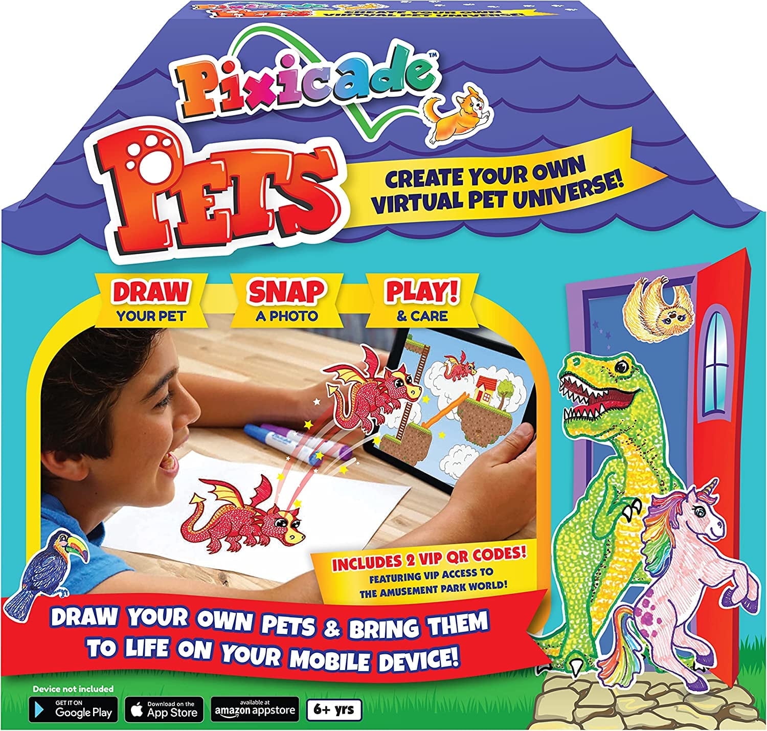 Pets VIP: Draw Your Own Pets & Bring Them to Life On Your Mobile Device ...