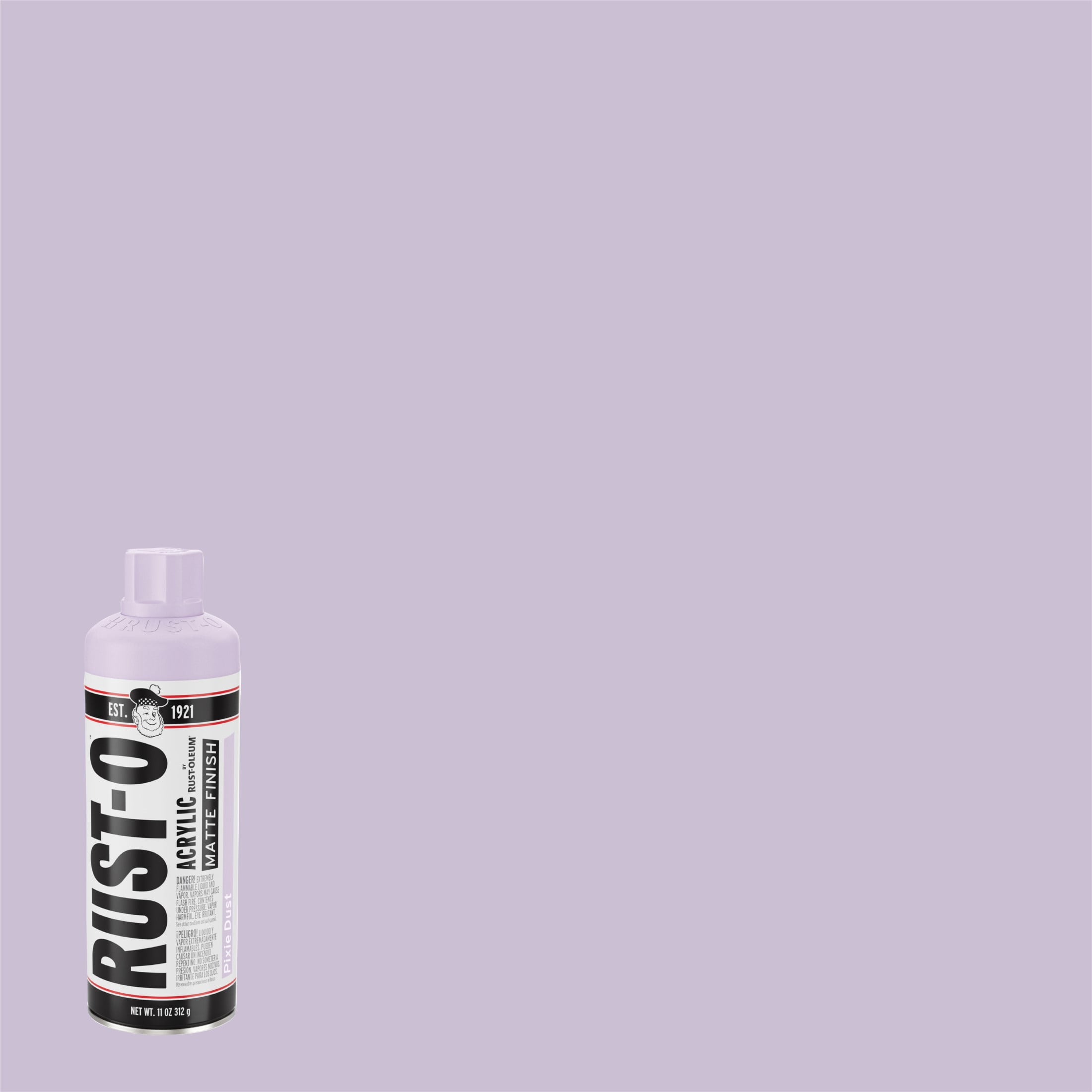 Pixie Dust, Rust-Oleum Rust-O Acrylic Matte Spray Paint-392221, 11 oz ...