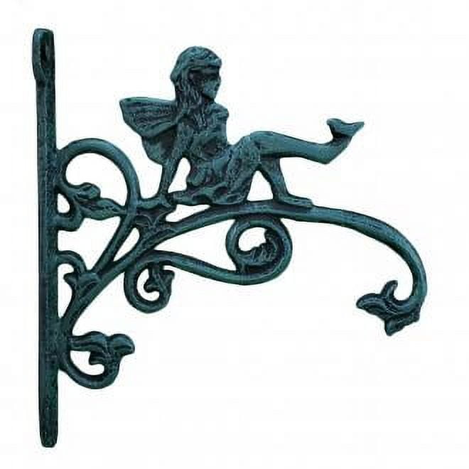 Pixie Fairy Cast Iron Plant Hanger - Verdigirs - 9" Deep - Walmart.com
