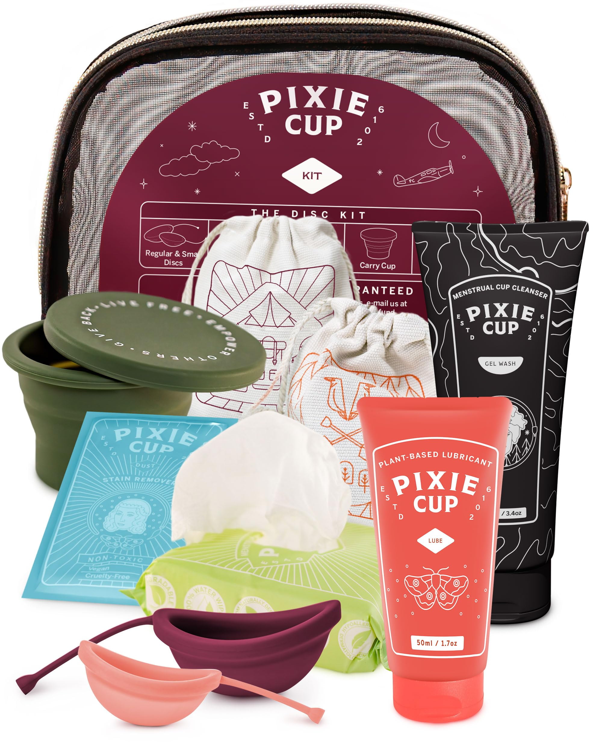 Pixie Menstrual Disc Kit - Small & Large Discs, Australia | Ubuy