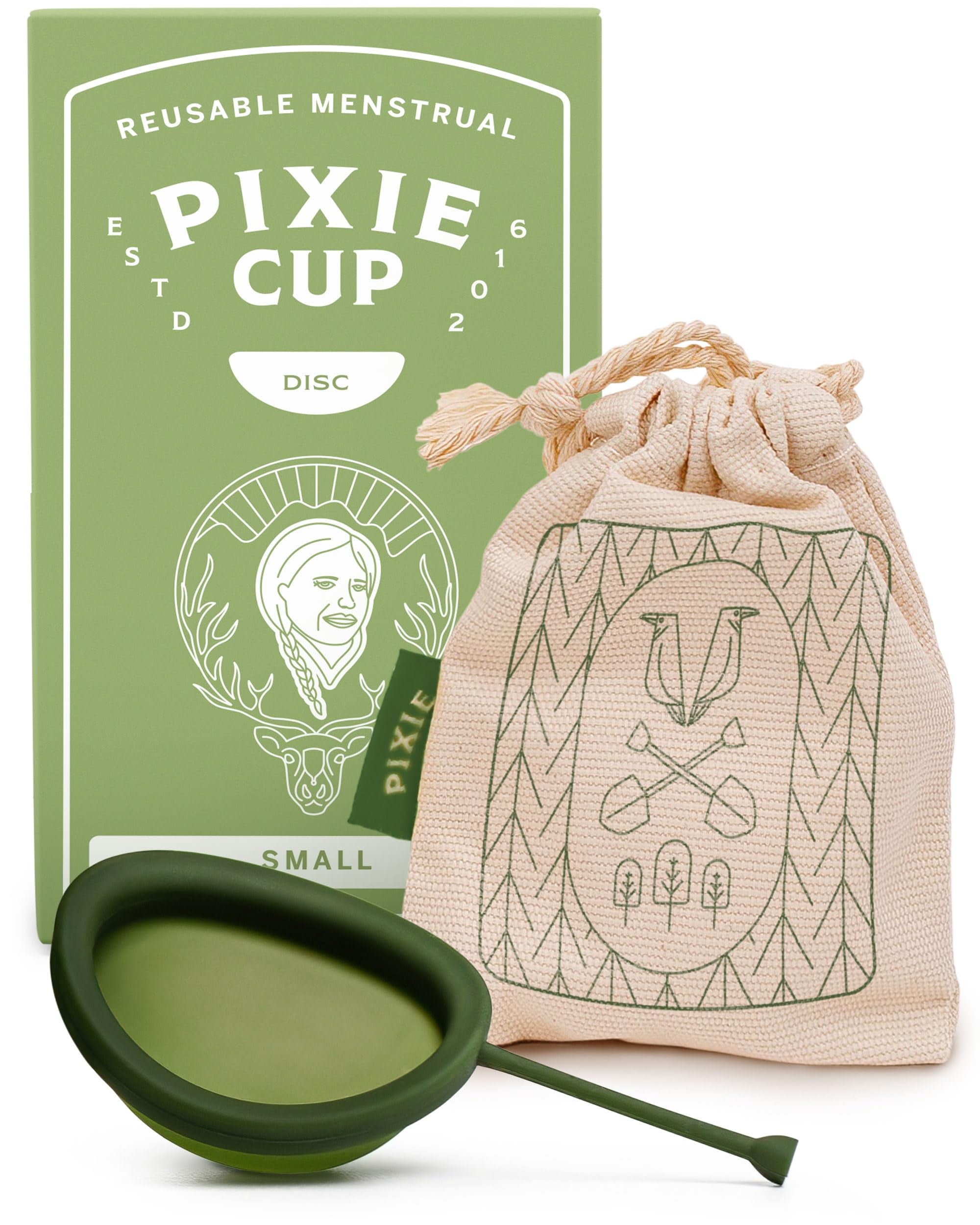 Pixie Menstrual Disc - No Metals or Toxins - 100% Medical-Grade ...