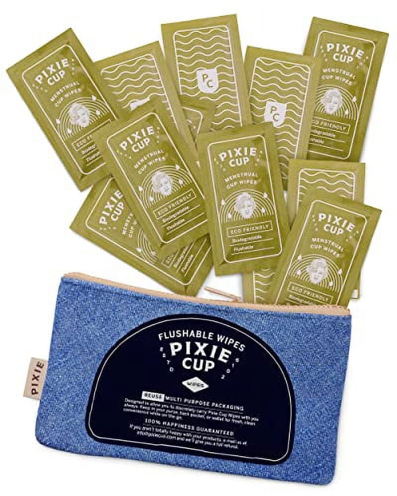Pixie Wipes - Flushable On The Go Wipes - Best Individually Wrapped ...