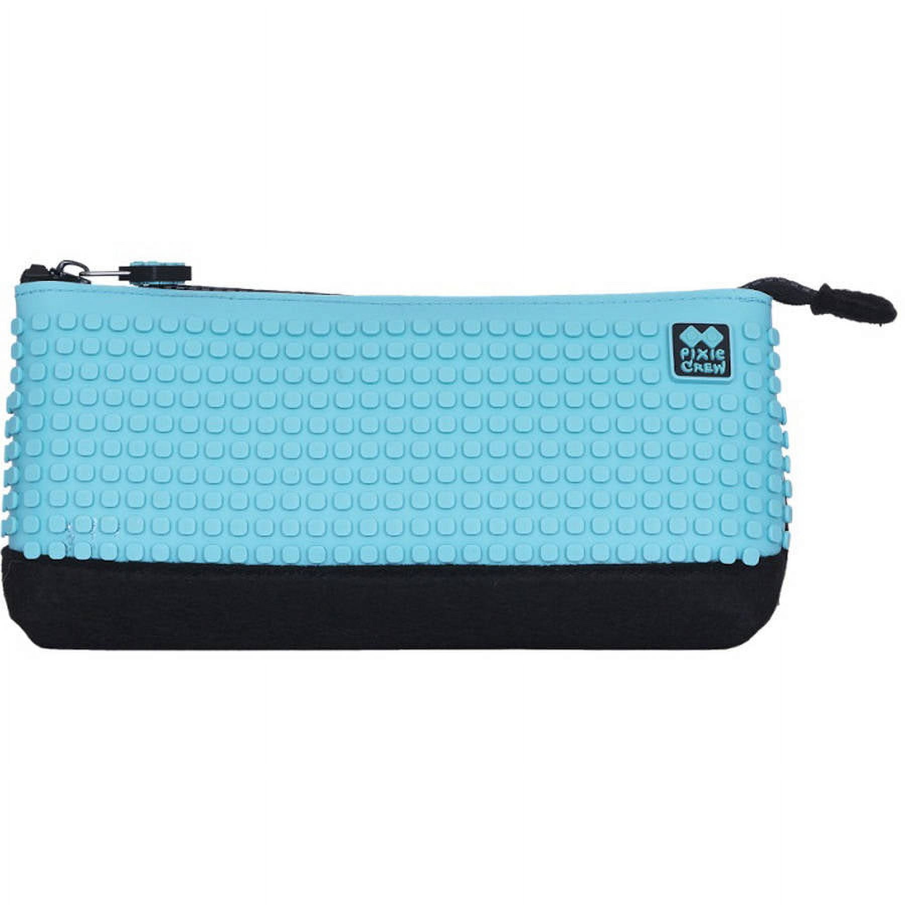Pixiecrew Pencil Case, Black/Turquoise - Walmart.com