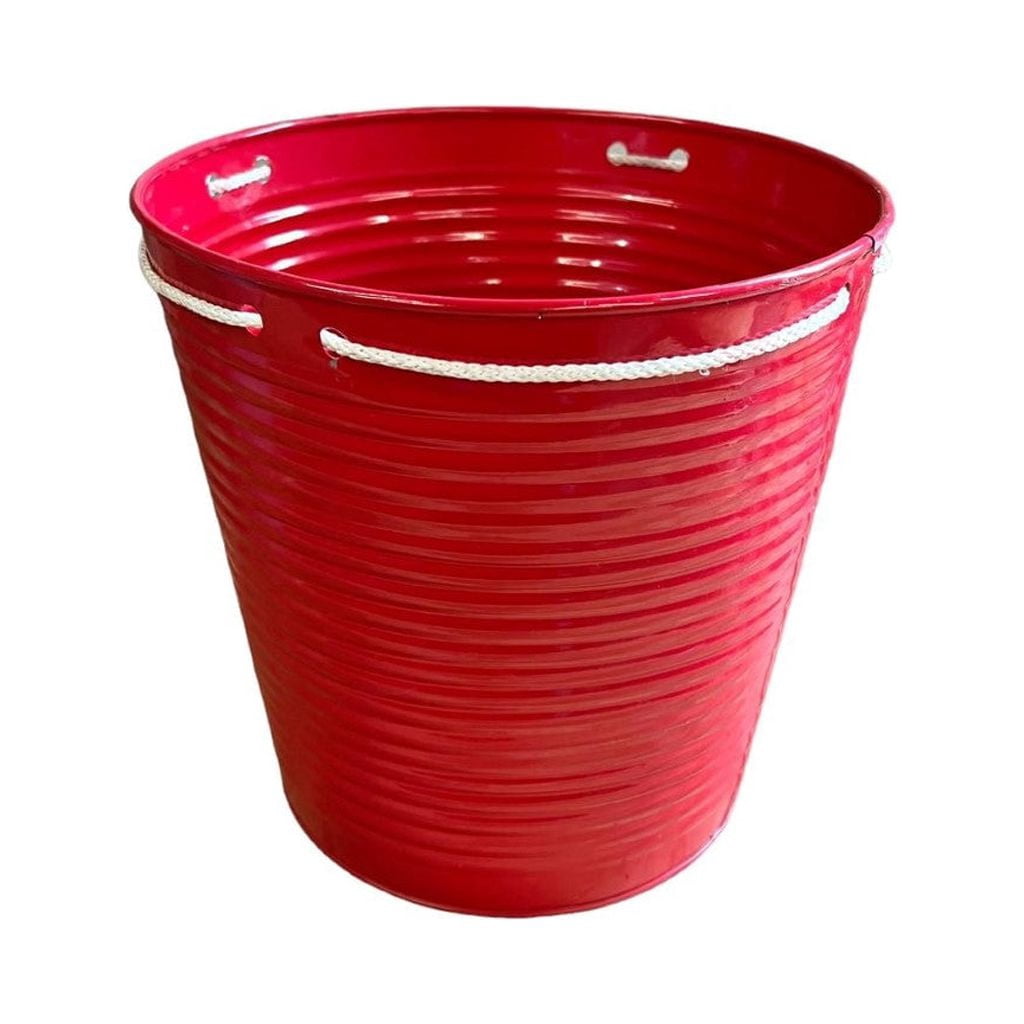 Pixies Gardens Alluring Pot/Planter in Different Choice Red Metal ...