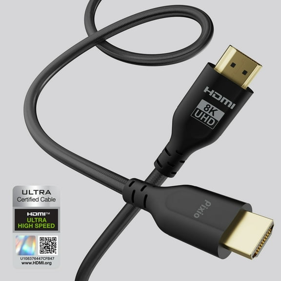 ASIASN-8K Right Angle HDMI Cable 1FT-4FT, Coiled HDMI Cable 48Gbps ...