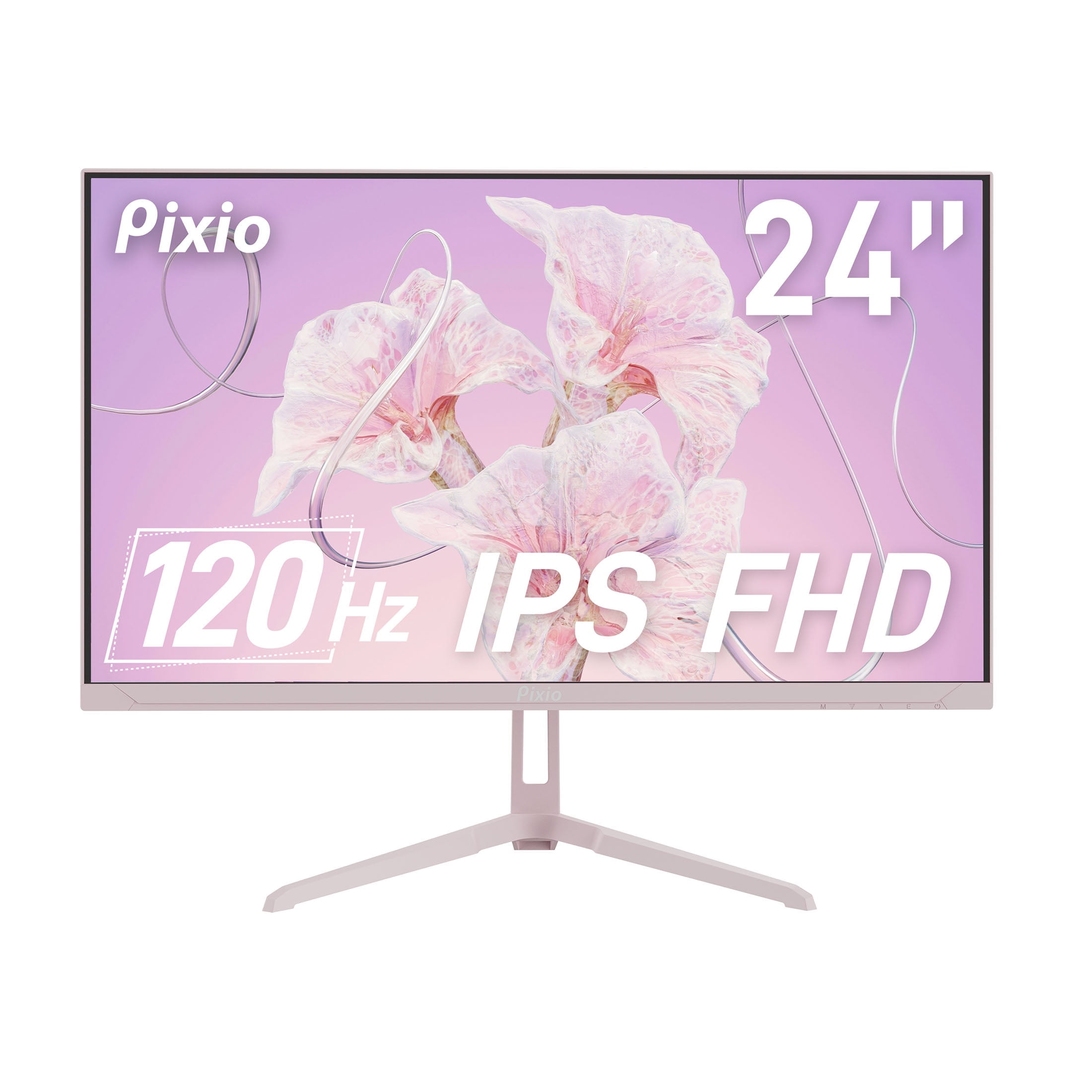 Pixio PX246 Wave Pink 24 inch 120Hz Refresh Rate FHD 1080p Resolution ...