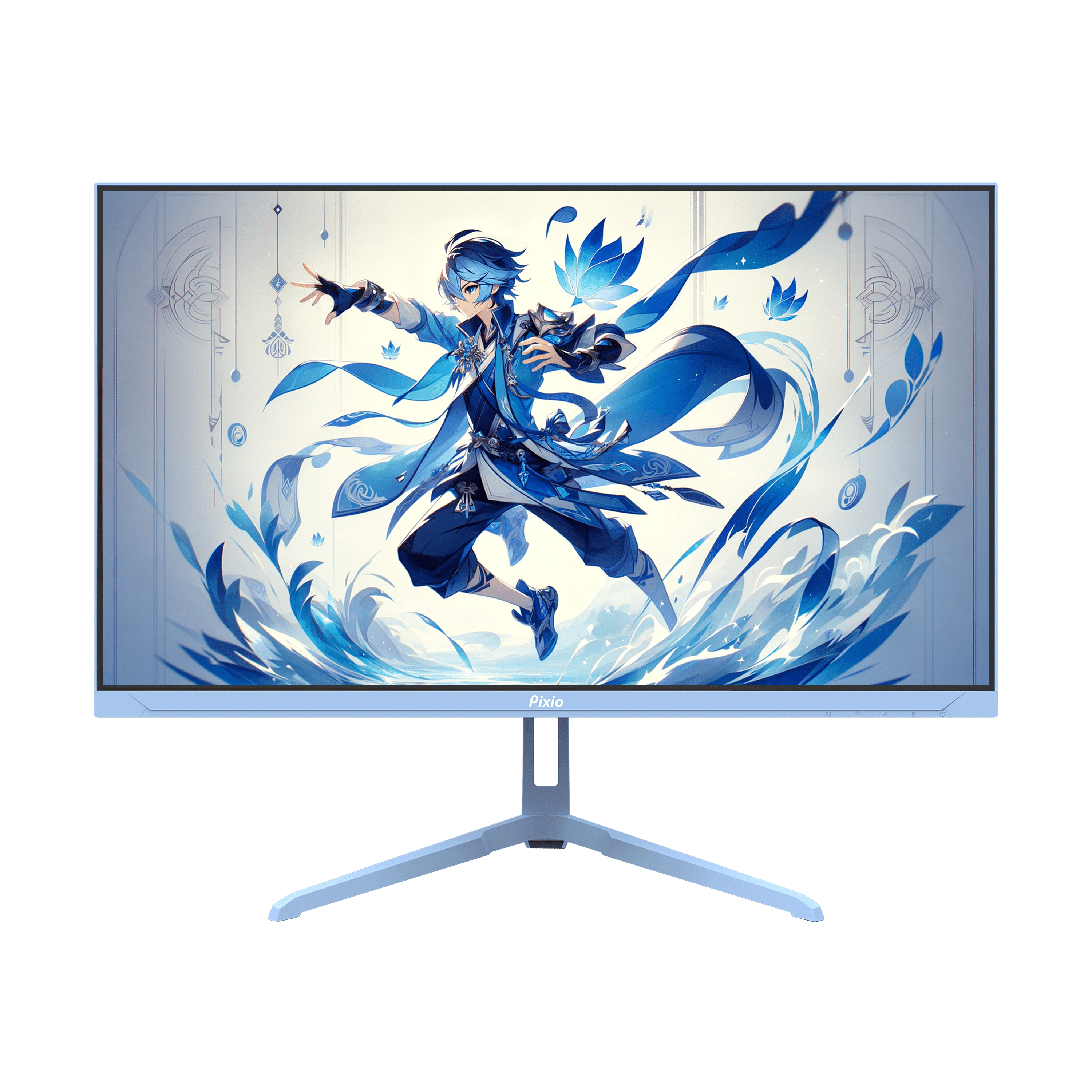Pixio PX248 Wave Blue 24" Fast IPS FHD 1920 x 1080 200Hz Refresh Rate ...