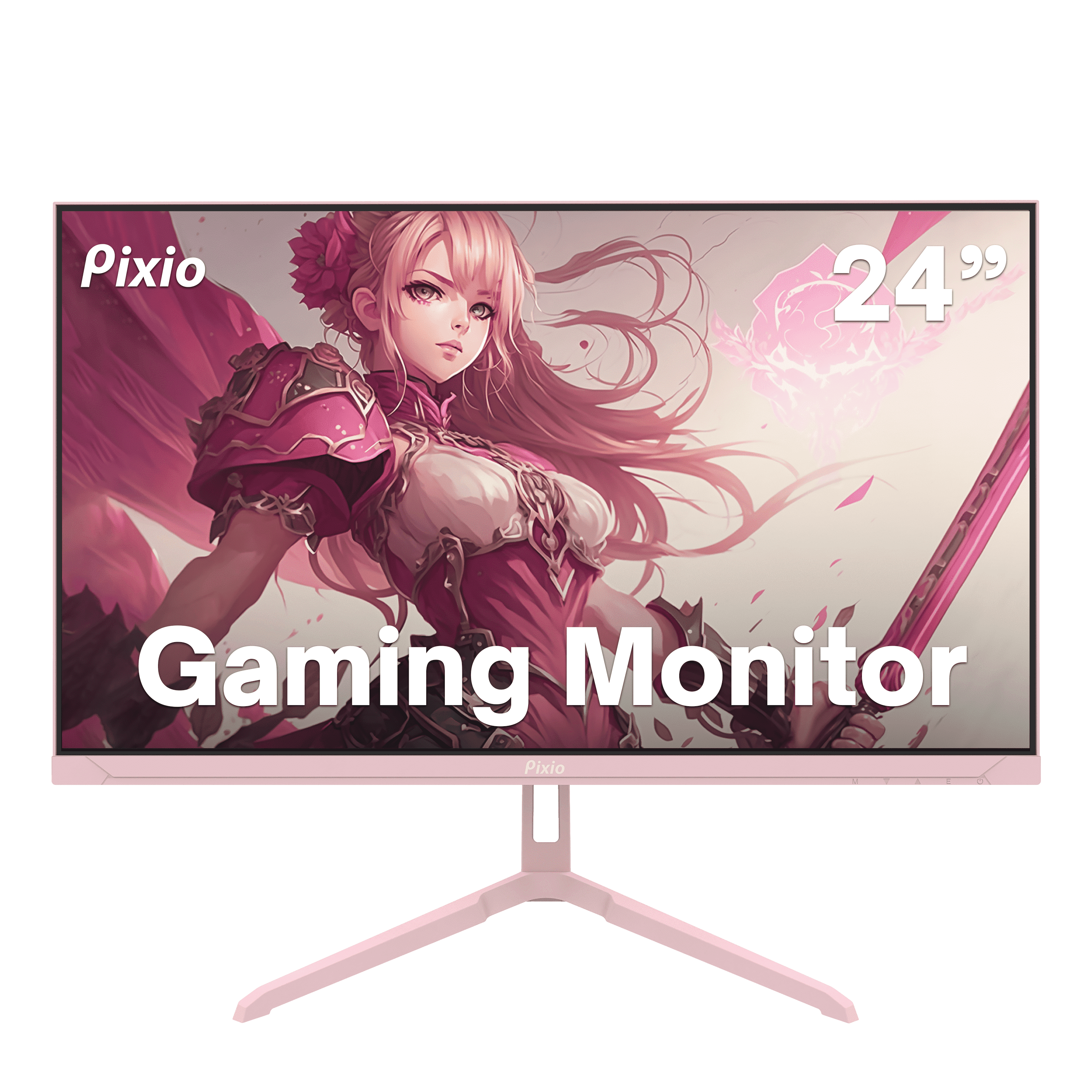 Pixio PX248 Wave Pink 24" Fast IPS FHD 1920 x 1080 200Hz Refresh Rate ...