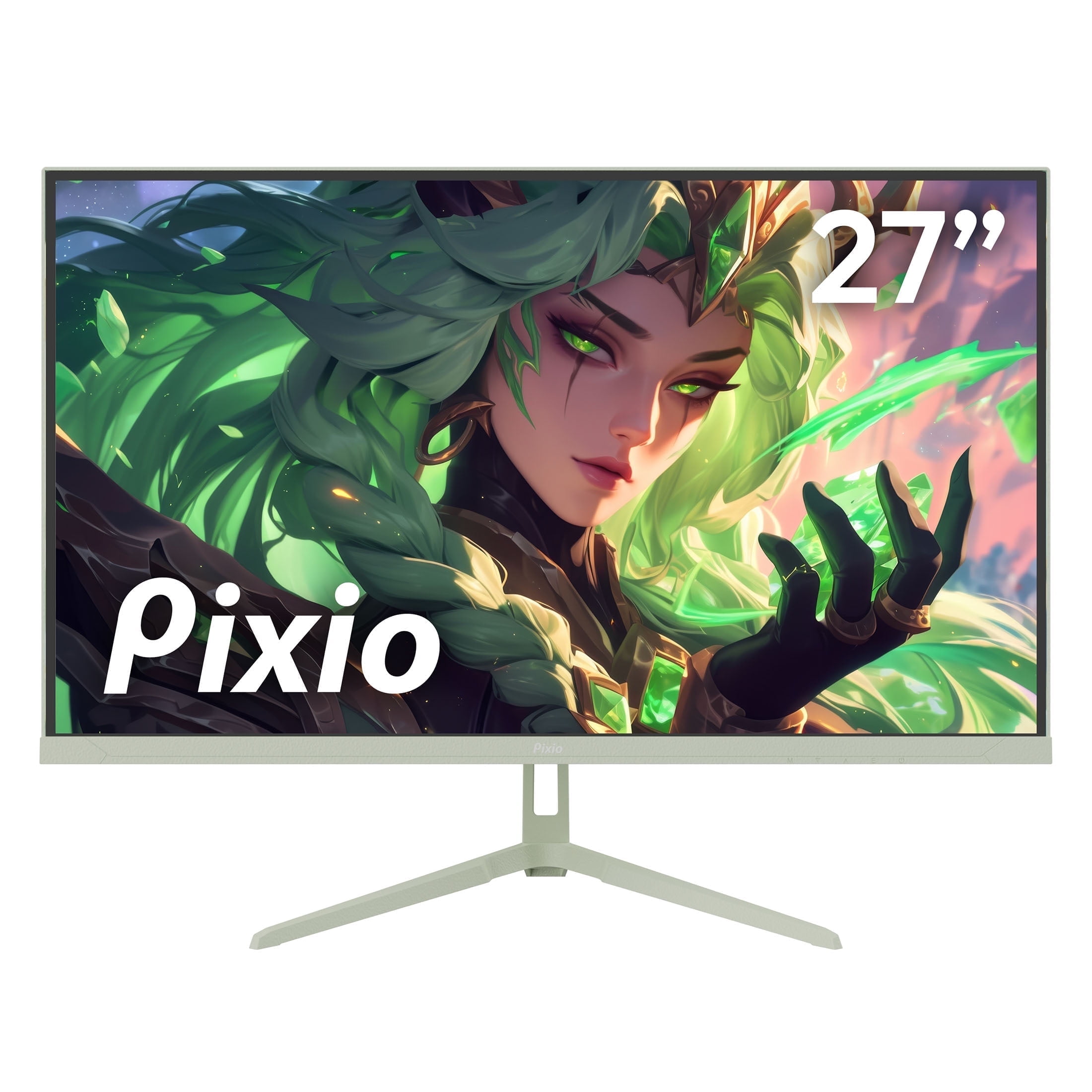 Pixio PX278 Wave Mint 27 inch 180Hz Refresh Rate QHD 1440p Resolution Fast IPS Panel 1ms GTG ...