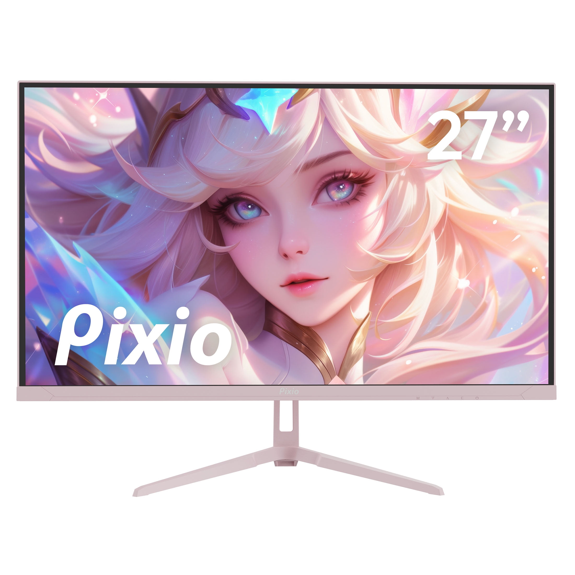 Pixio PX278 Wave Pink 27 inch 180Hz Refresh Rate FHD 1440p Resolution Fast IPS Panel 1ms GTG ...