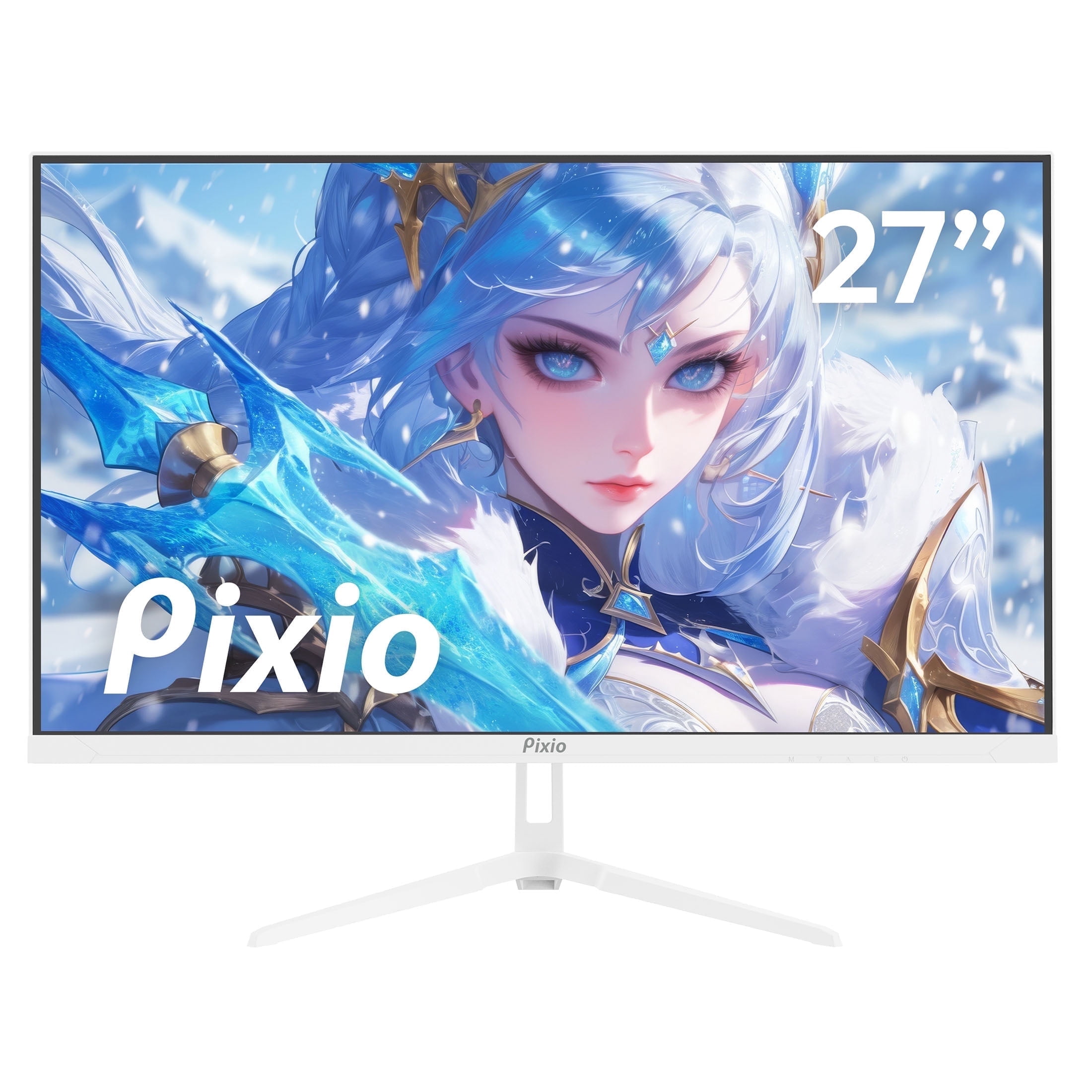 Pixio PX278 Wave White 27 inch 180Hz Refresh Rate QHD 1440p Resolution ...