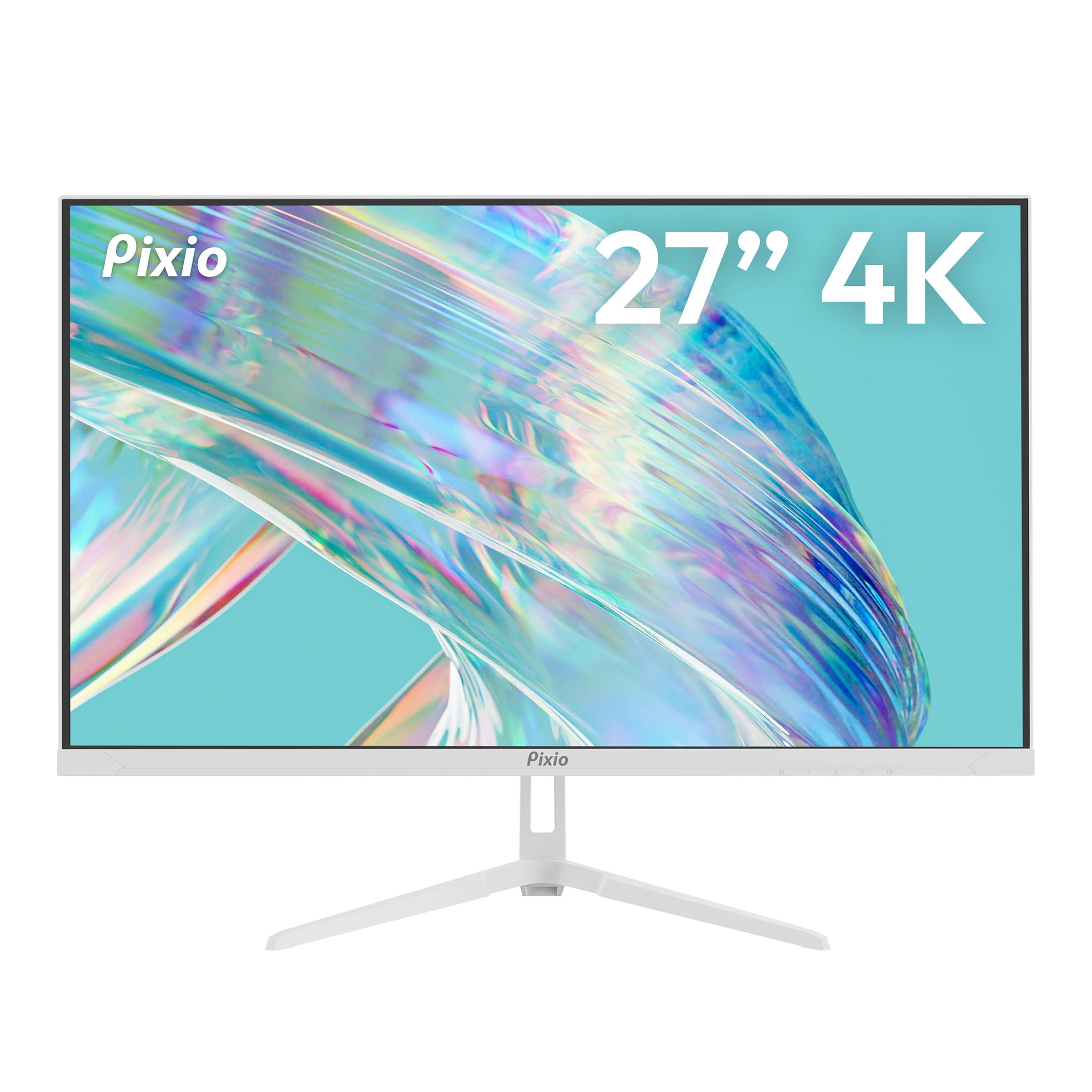 Pixio PX27U Wave White 27 inch 160Hz Refresh Rate 4K 3840x2160p Resolution Fast IPS Panel 1ms ...