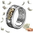 Pixiu Fen Shui Ring for Good Luck, Wealth & Protection - Adjustable ...