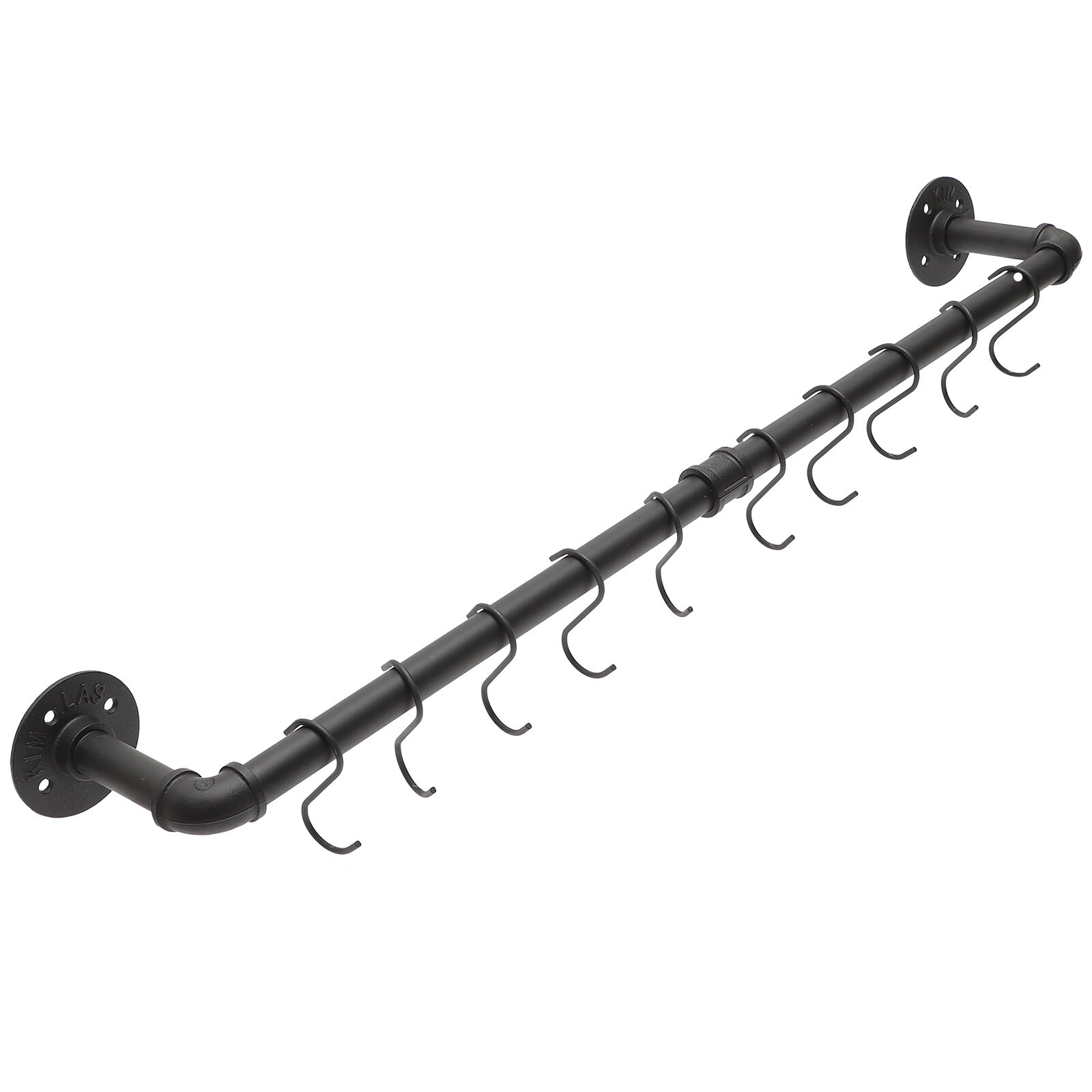 Industrial Pipe Pot Rack