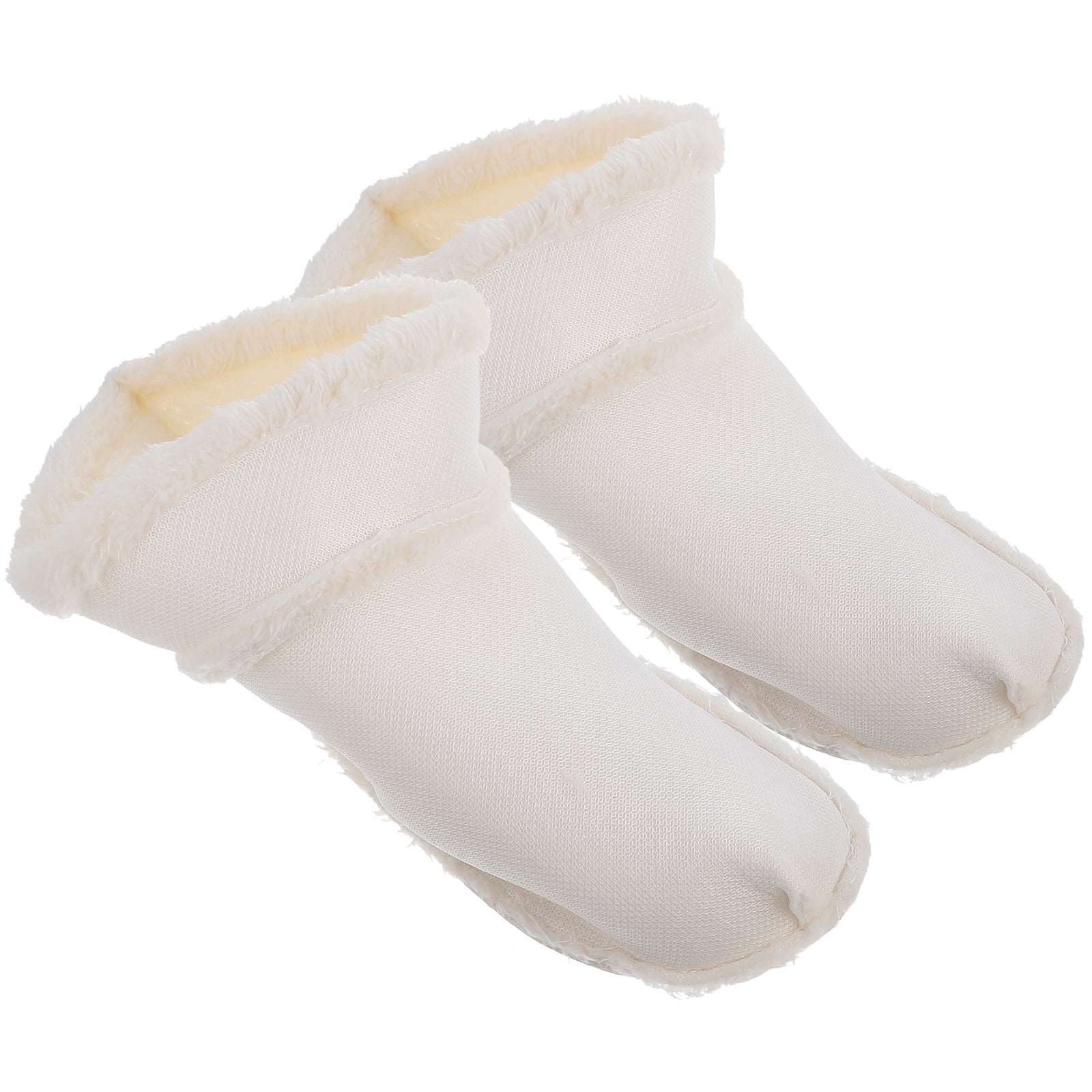 Pixnor 2 Pairs Fleece Shoe Cover Liner Sandal Inside Cushion Sandal ...