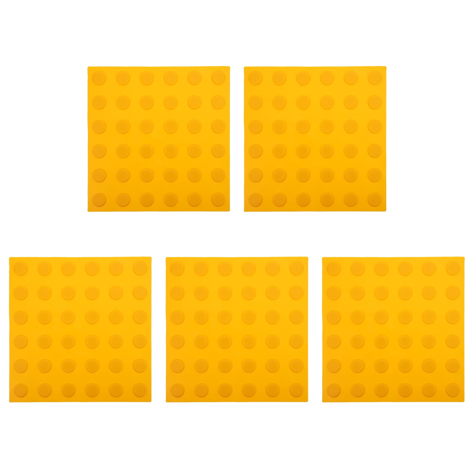 Pixnor 5Pcs PVC Road Boards Blind Tracks Bricks Sidewalk Boards for ...