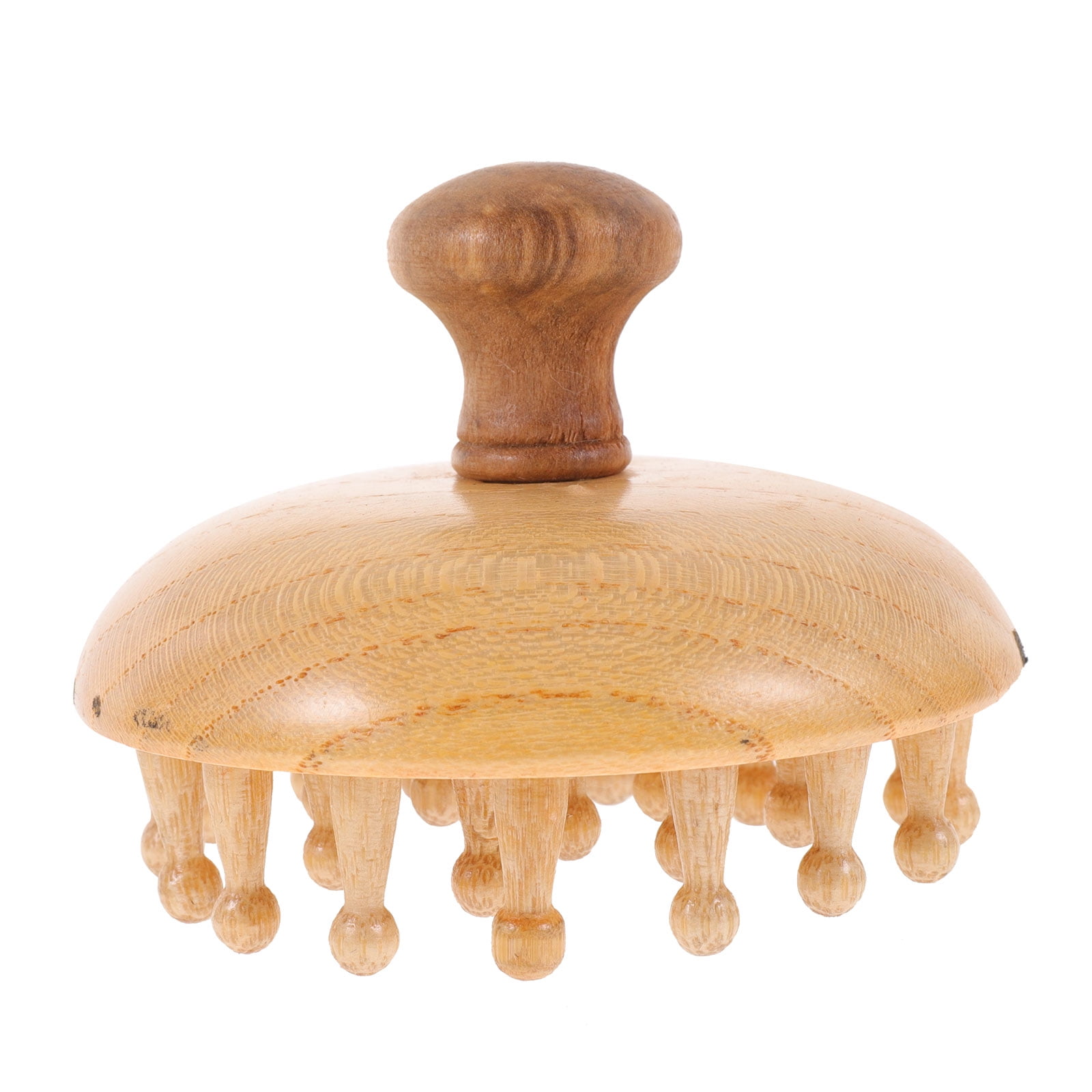 Wooden Scalp Massage Comb for Relaxation Portable Lightweight with Wide ...