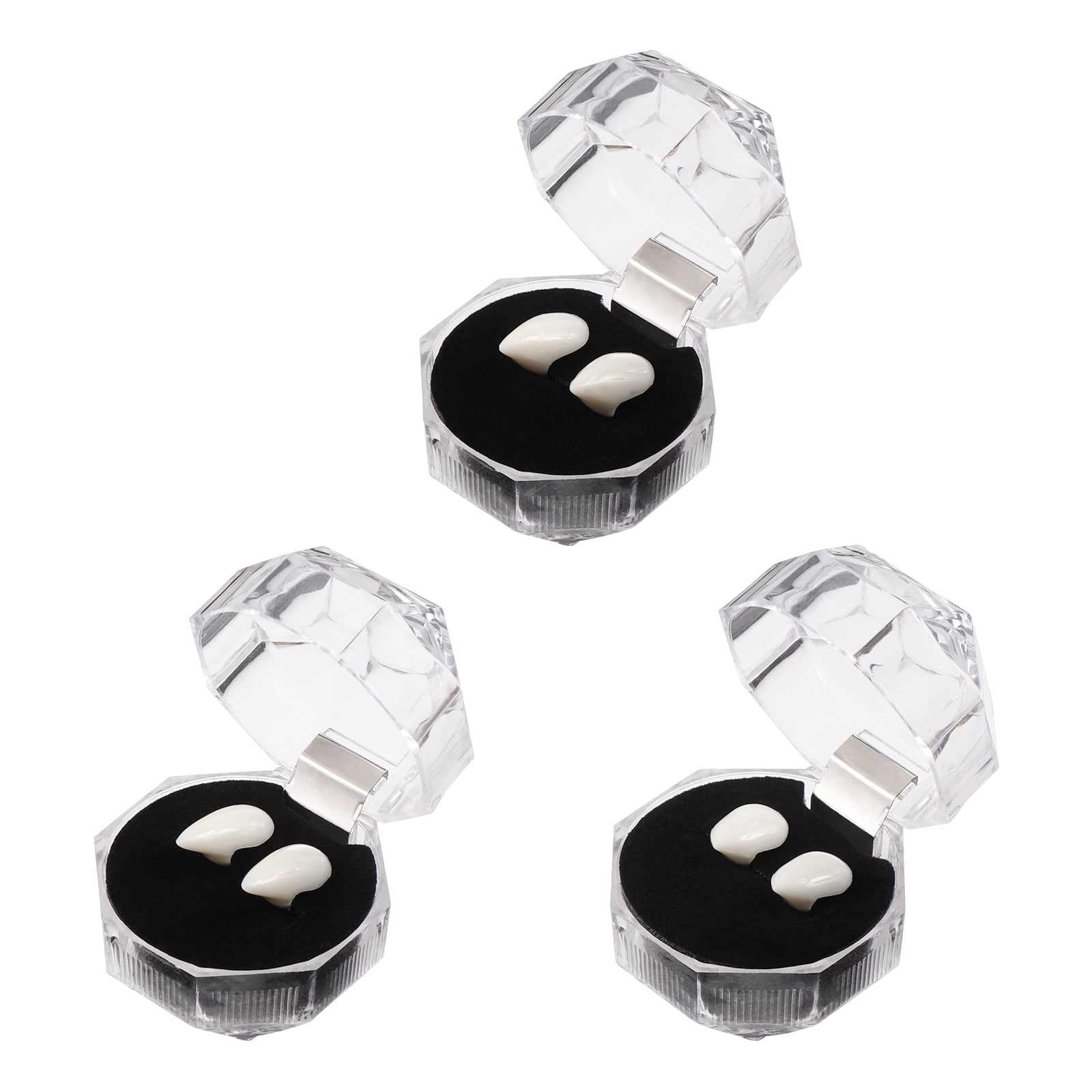 Pixnor Teeth Caps Realistic Fangs Fake Teeth Childrens Halloween Fangs ...