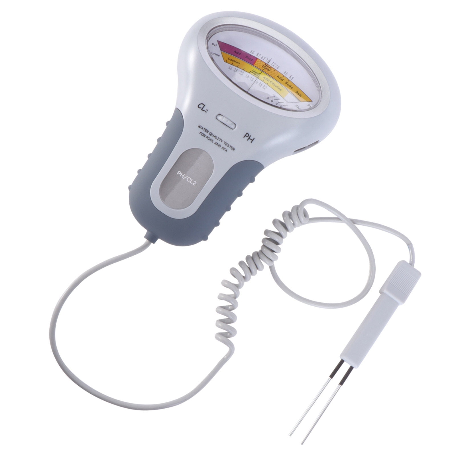 Pixnor Water Quality Tester Pool PH Meter Water Thermometer Pool ...