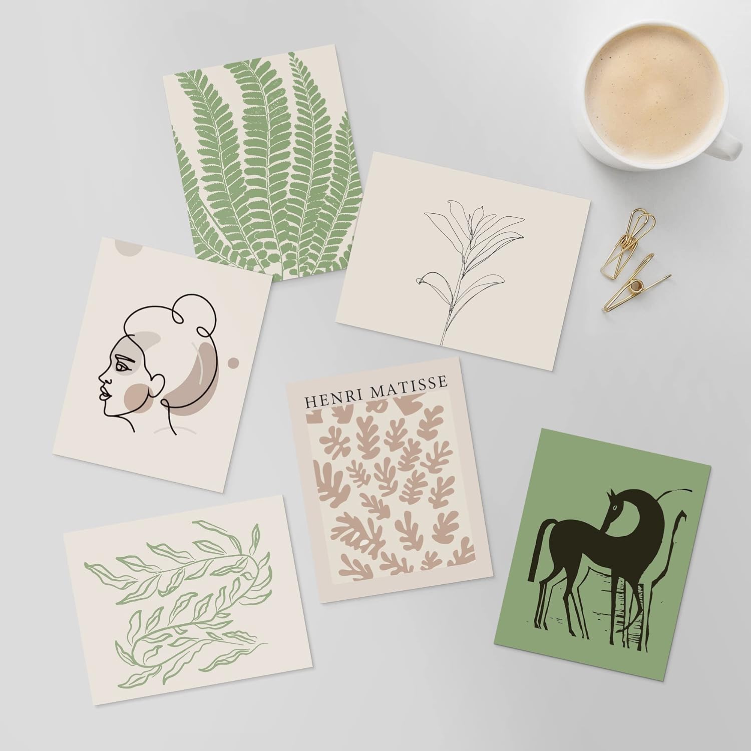 PixonSign Adhesive Canvas Print Wall Art Set - Horse Tropical Jungle ...