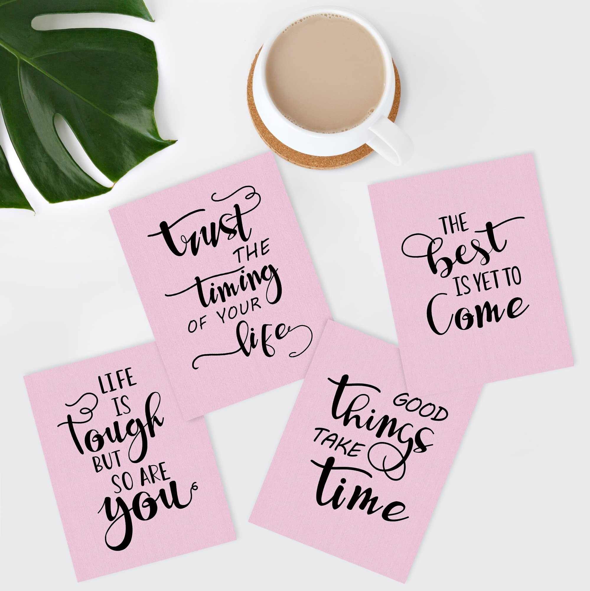 PixonSign Adhesive Wall Art Inspirational Motivational Collection ...