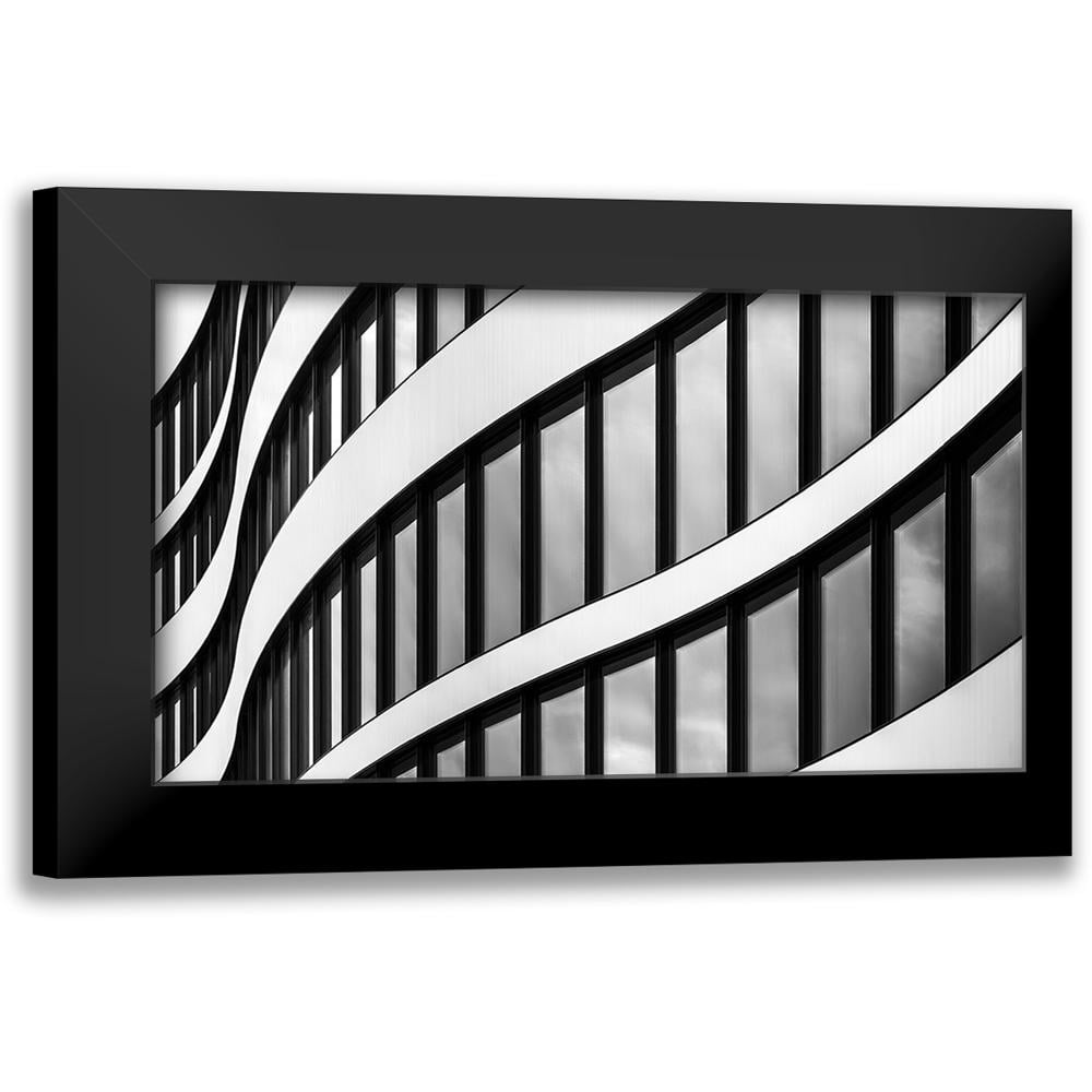 Pixxelpark 14x10 Black Modern Framed Museum Art Print Titled - Panta ...