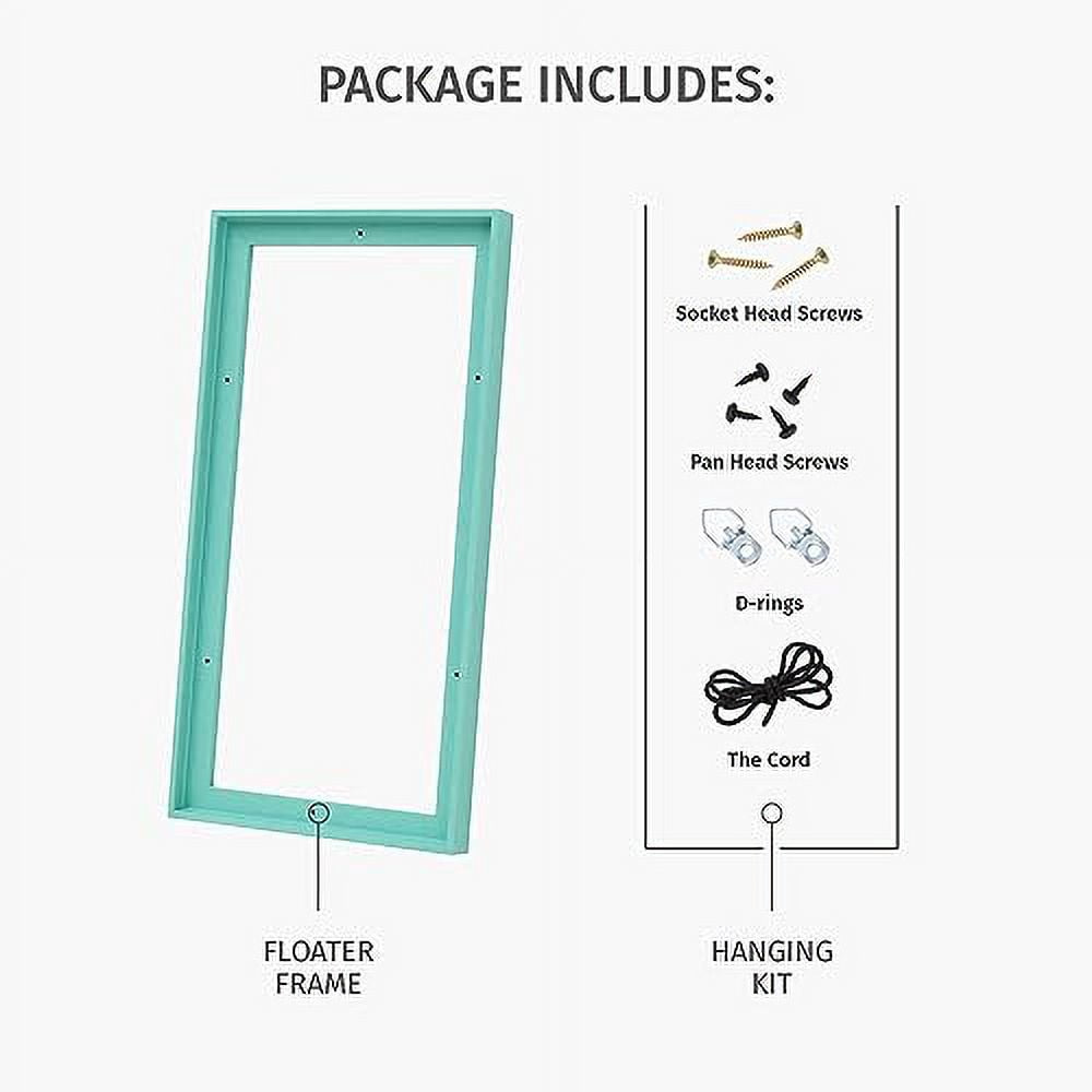Pixy Canvas Floater Frame 20x30 for 3/4 (0.75) inch Deep Canvas ...