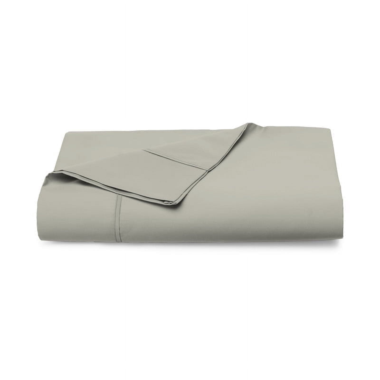 Pizuna Pure 100% Cotton Flat Sheets Only Twin XL Silver (1 PC ...