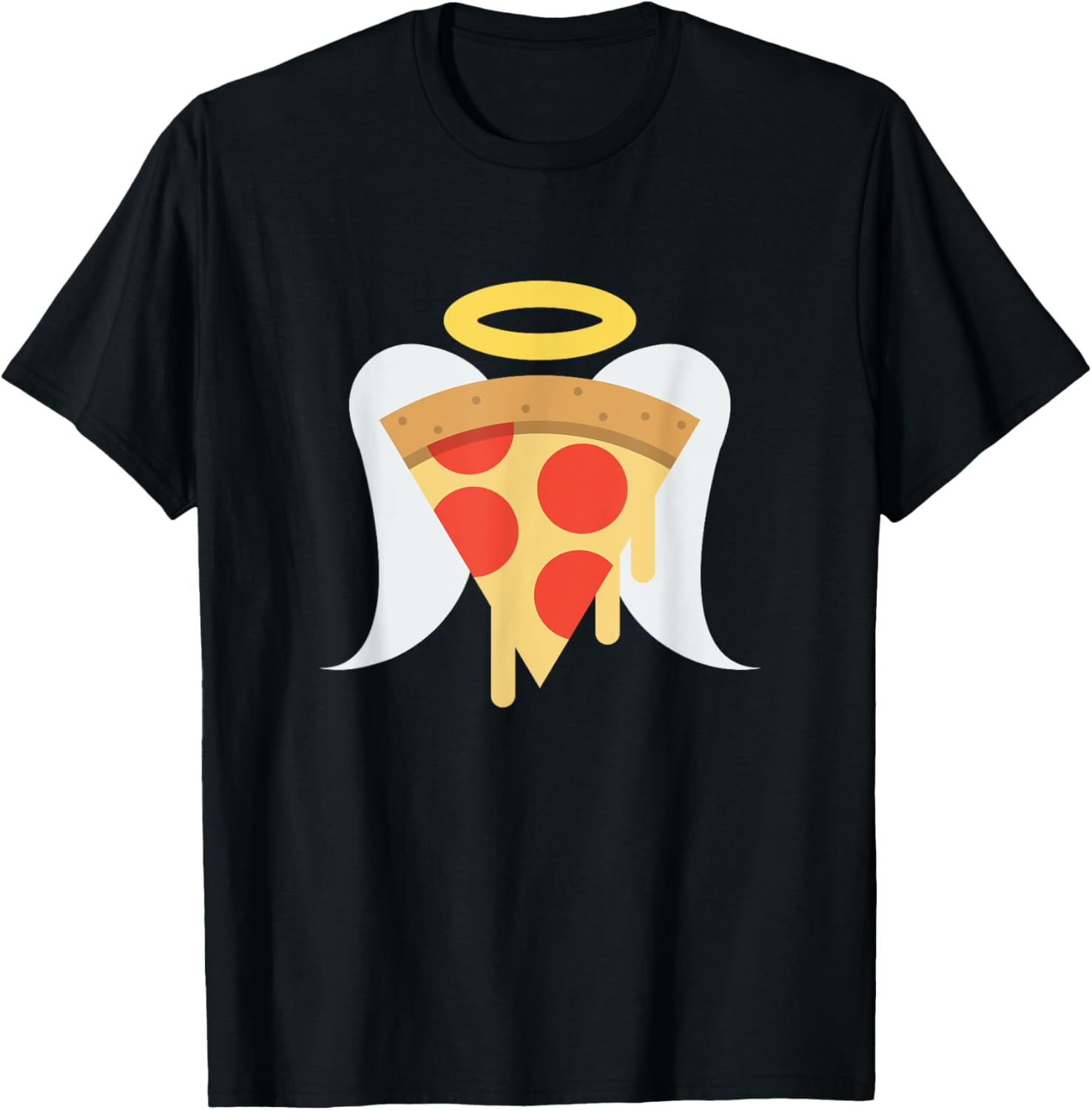 Pizza Angel I Love Pizza Pie Italian Food T Shirt Pepperoni - Walmart.com