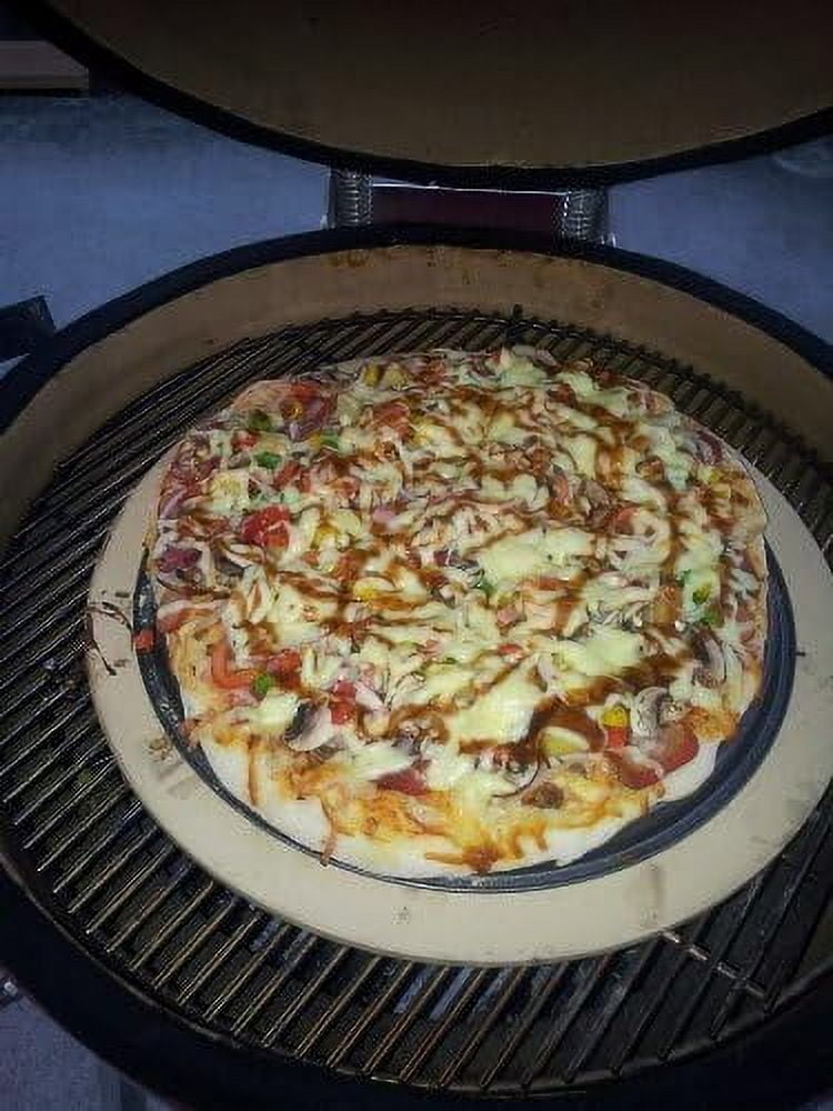 Pizza Baking Stone for XL Big Green Egg (BGE) & or Kamado BBQ or ...