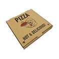 Pizza Boxes, 12 x 12 x 1.75, Kraft, Paper, 50/Pack | Bundle of 5 Packs ...
