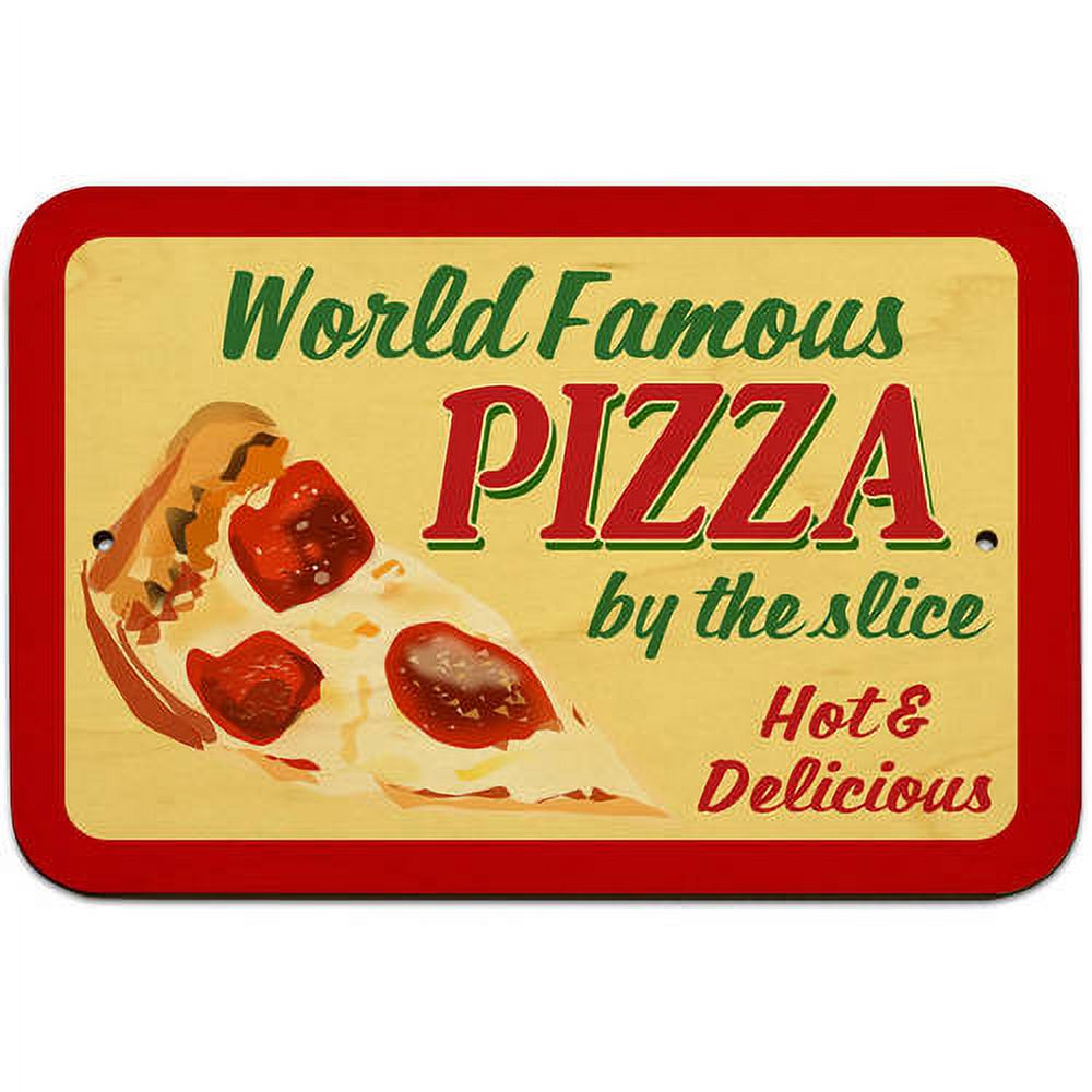 Pizza By the Slice Sign - Walmart.com