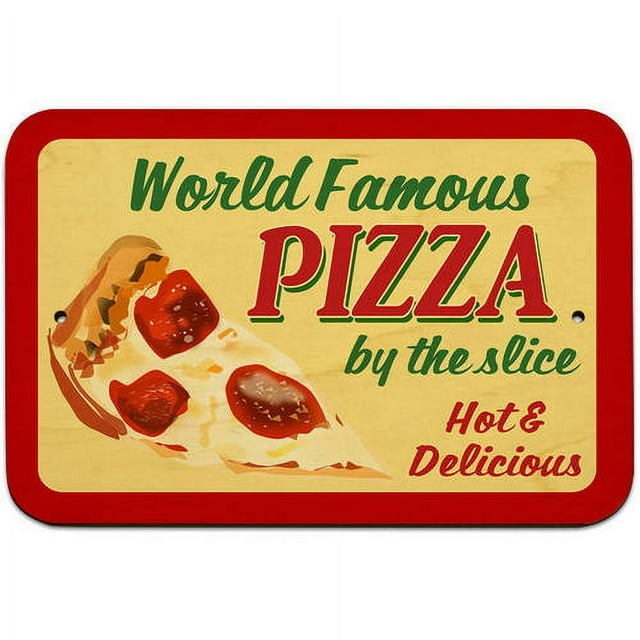 Pizza By the Slice Sign - Walmart.com