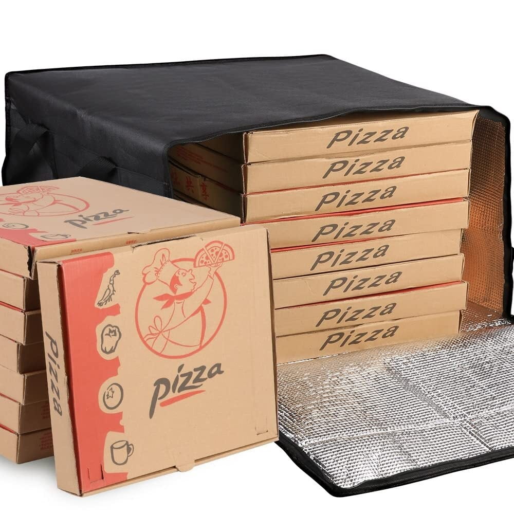 Pizza Carrier Insulated Bags Large for Deliveries, Insulated Pizza ...
