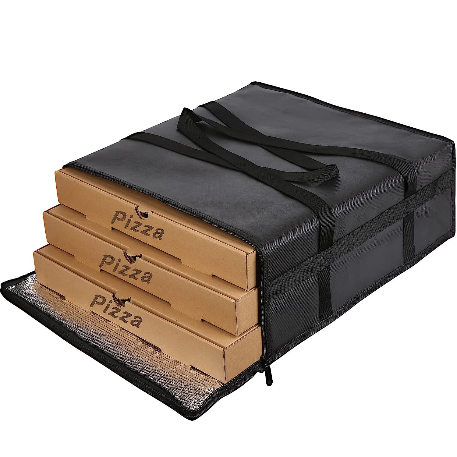 Pizza Carrier Insulated Bags Large for Deliveries, Insulated Pizza ...