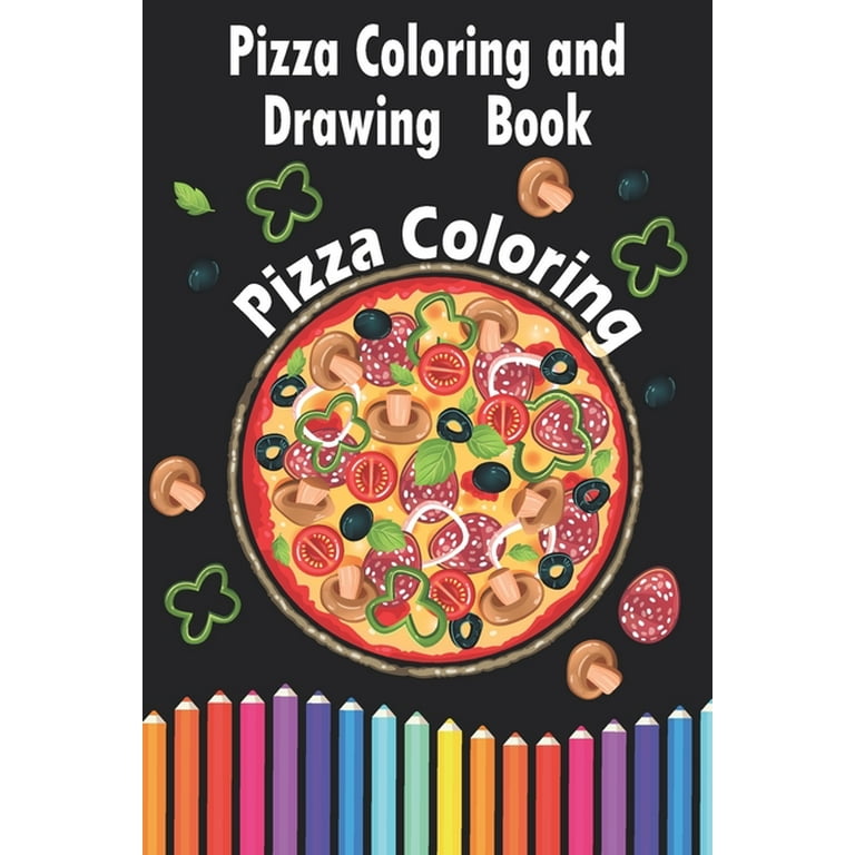 pizza hut coloring book