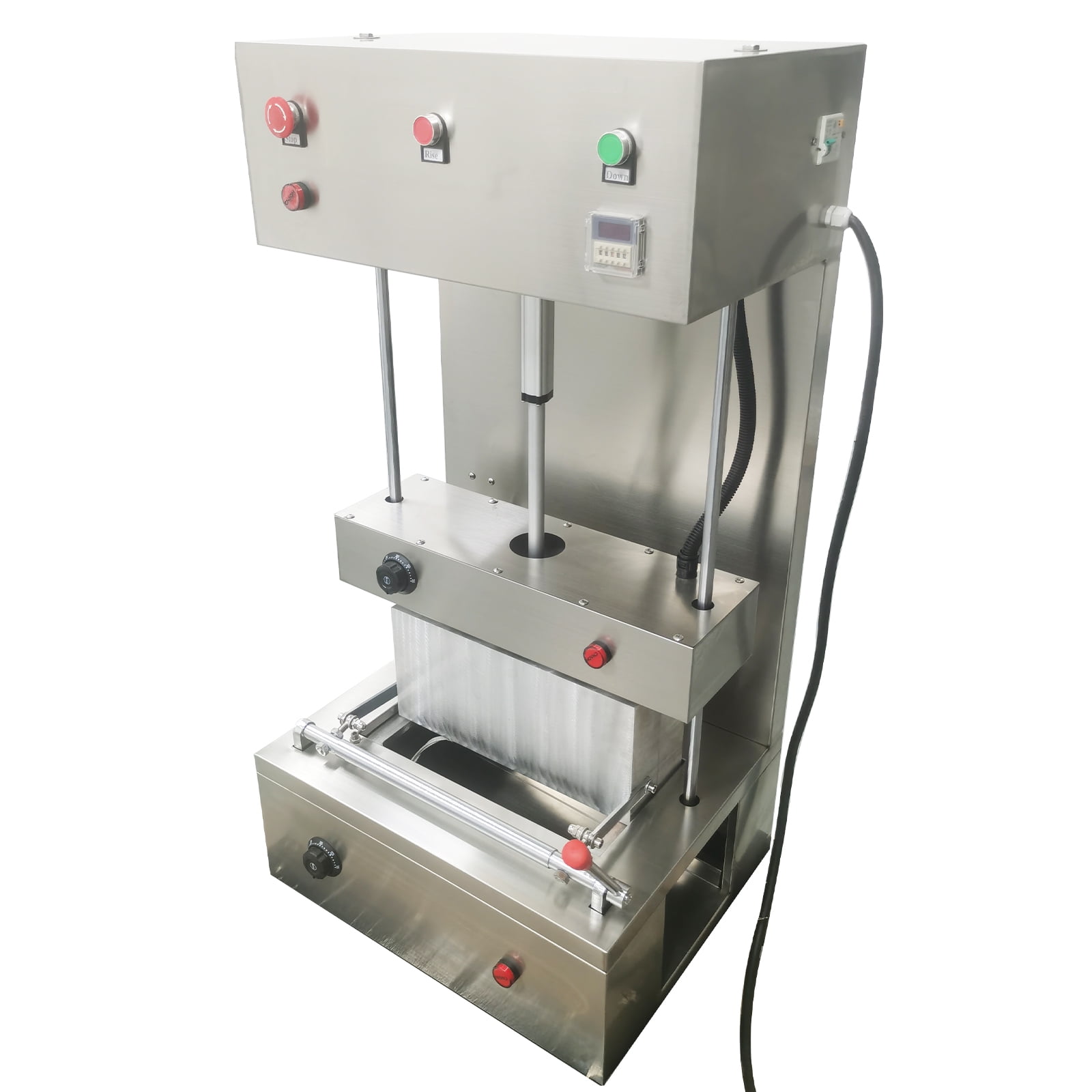 Pizza Cone Forming Machine Four Head Spiral Ice Cream Cone Forming ...