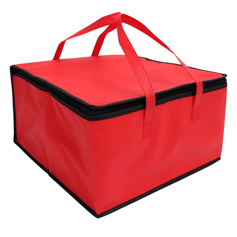 Pizza Cooler Bag Food Transport Containers Insulated Food Delivery Bag ...