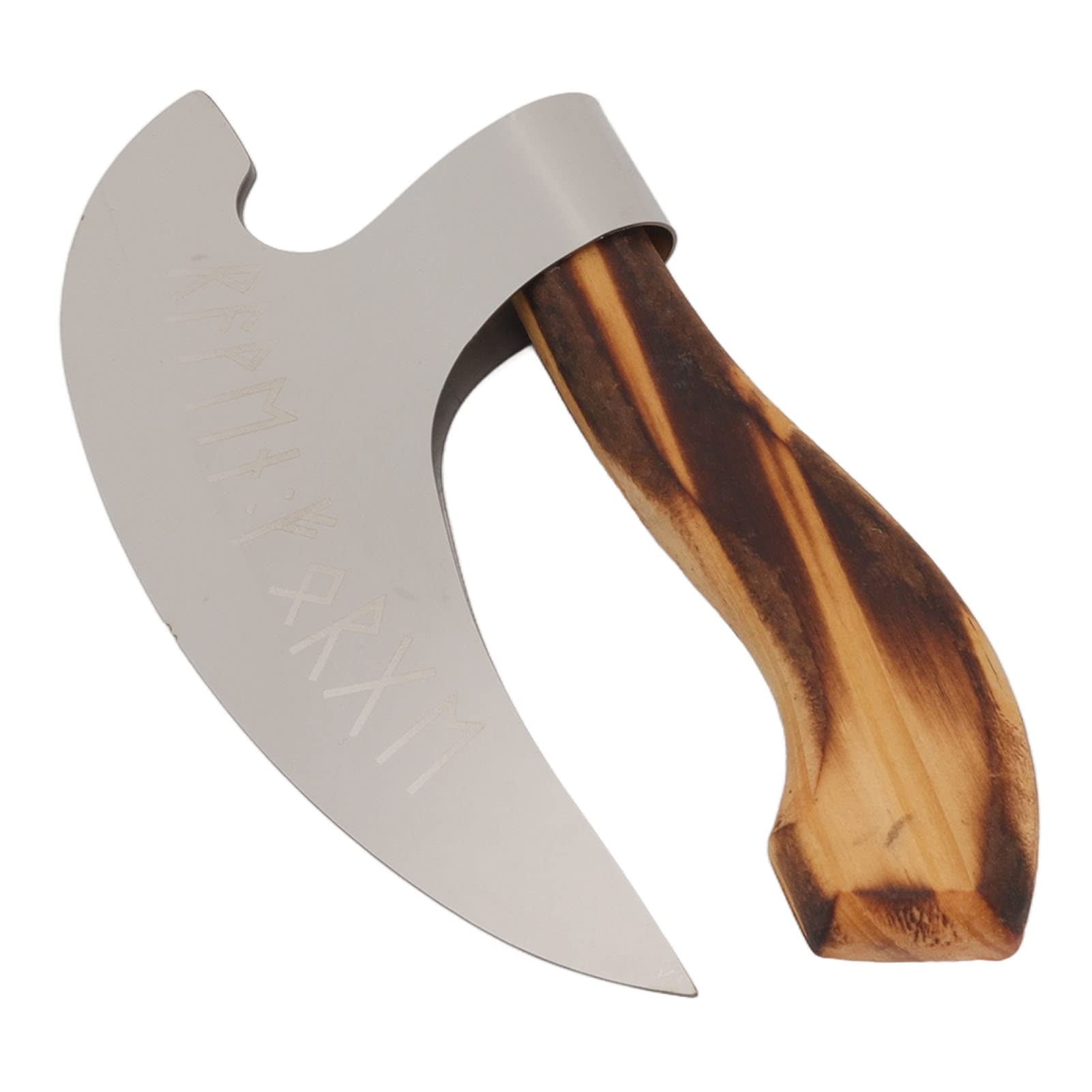 Pizza Cutter Axe, Multi Purpose Stainless Steel Handmade Viking Axe ...