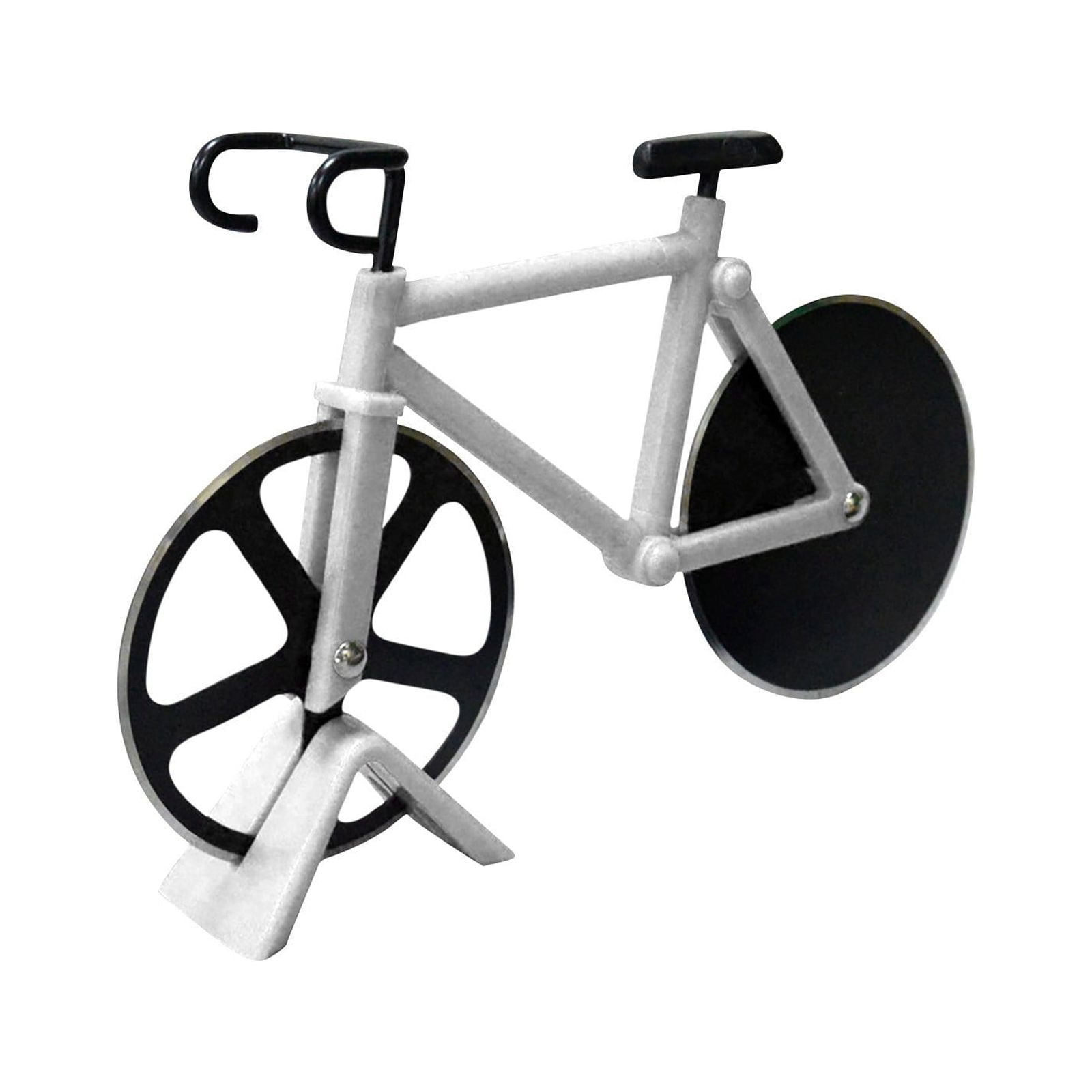 Pizza Cutter, Bicycle Pizza Cutter Wheel with Non-Stick Stainless Steel ...