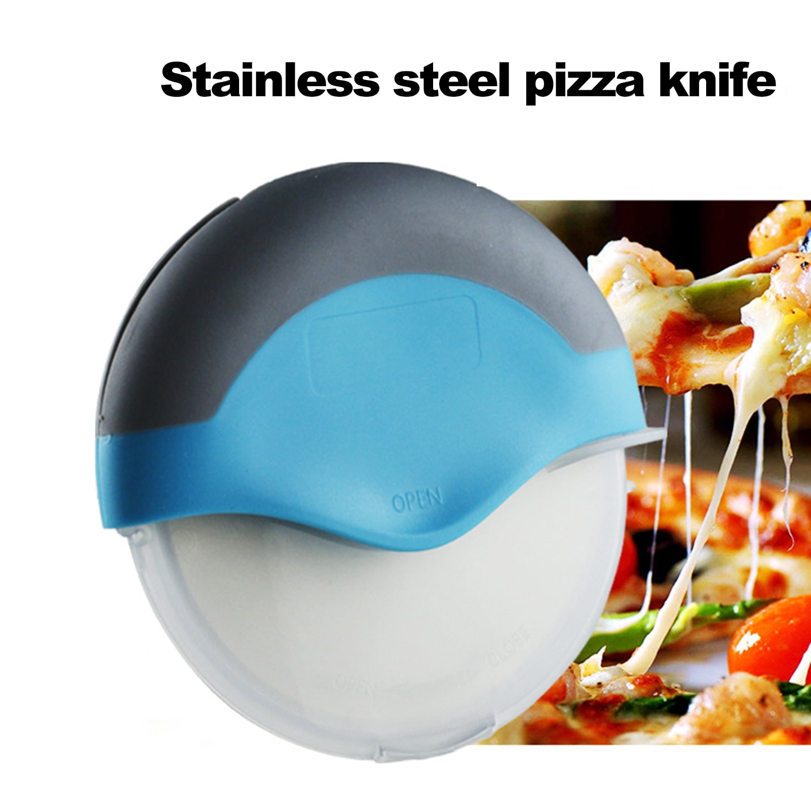 Pizza Cutter Sharp Detachable Anti-deform with Protective Cover Rust ...
