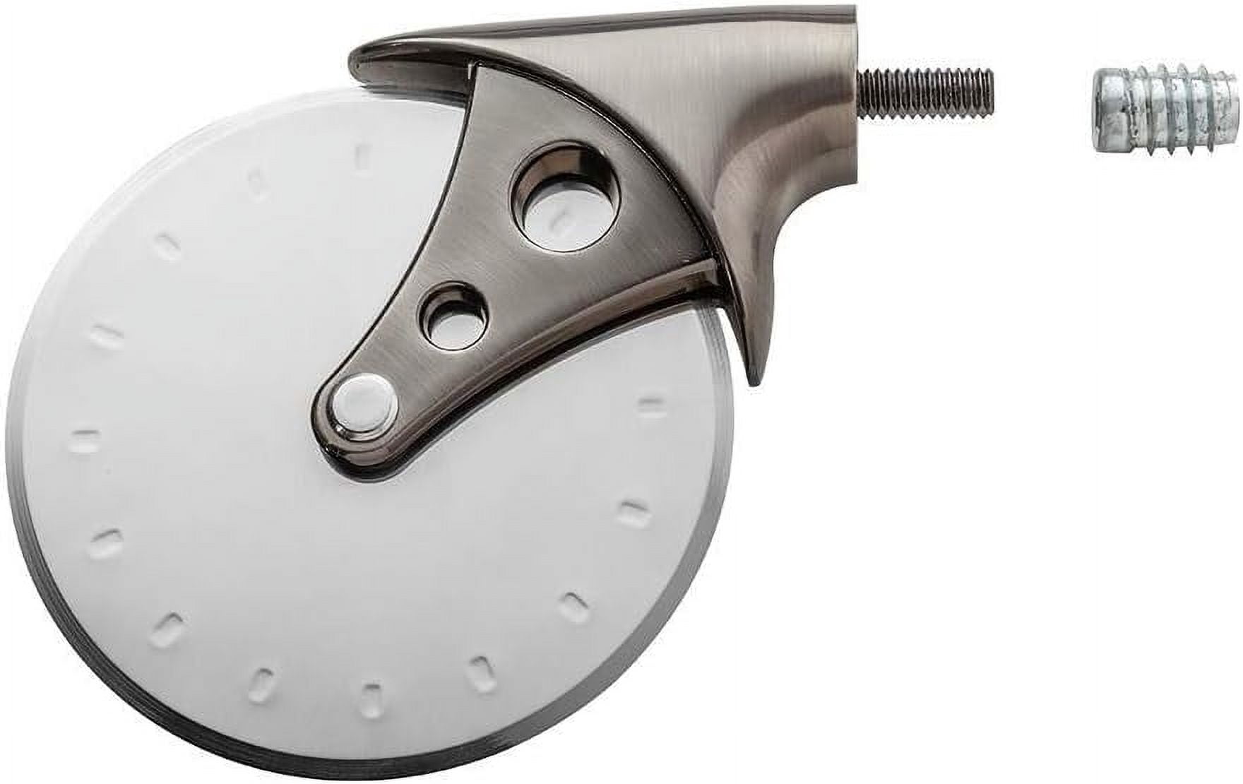 Pizza Cutter Turning Kit - 4” Diameter Stainless Steel Blade - Pewter ...