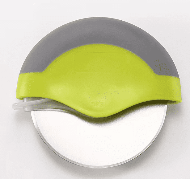 Pizza Cutter Wheel with Protective Blade Cover, Ergonomic Pizza Slicer ...