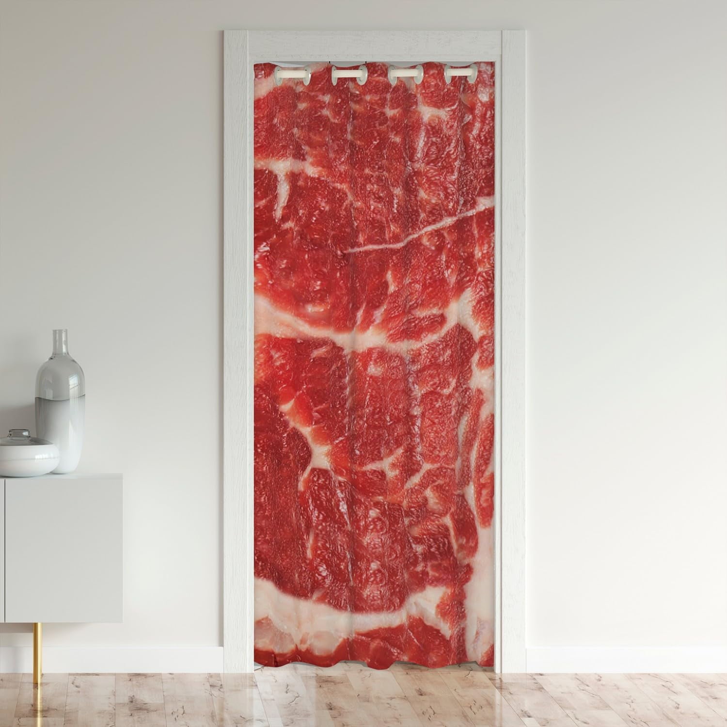 Pizza Giant Food Door Curtains Doorway Privacy Closet Curtain for ...