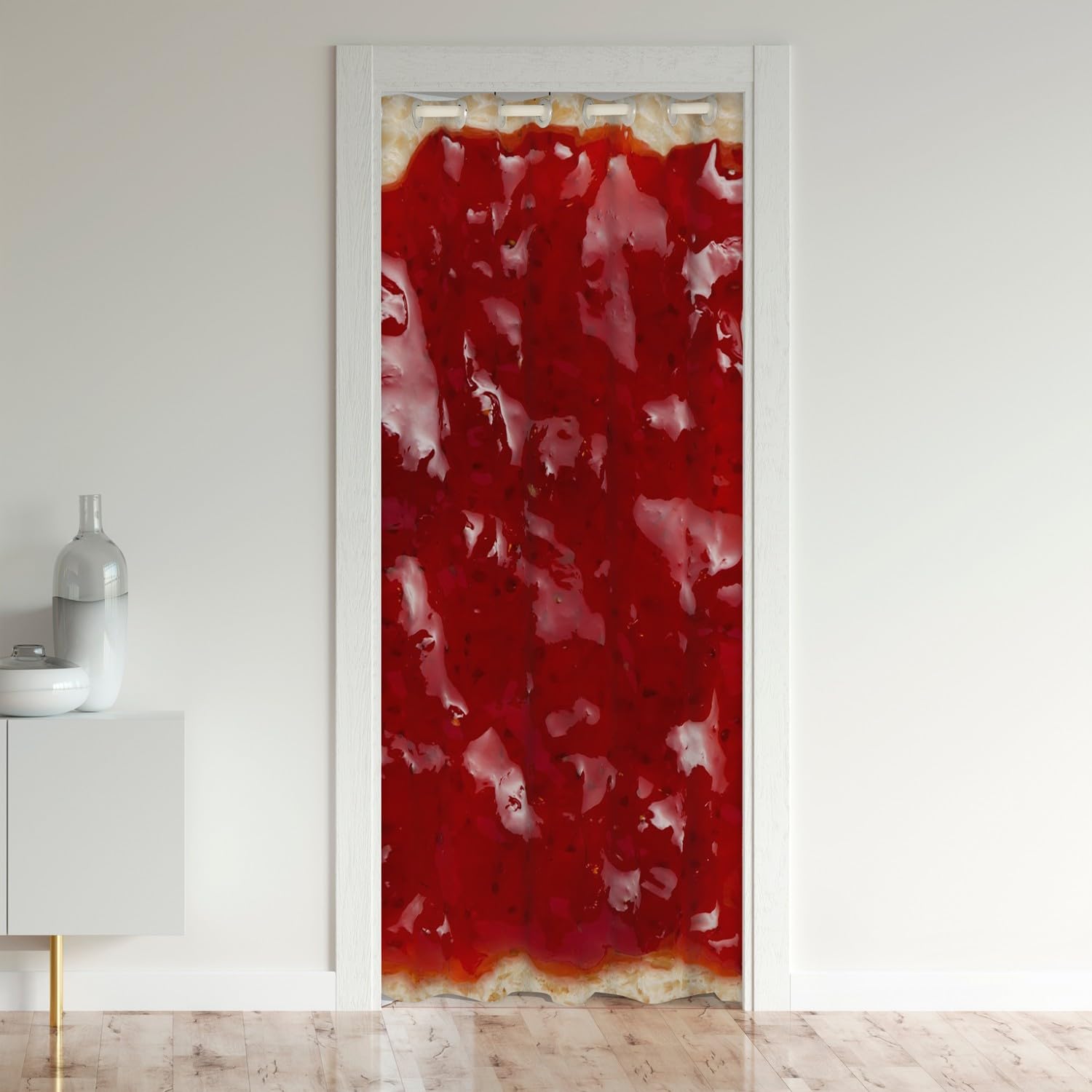 Pizza Giant Food Door Curtains Doorway Privacy Closet Curtain for ...