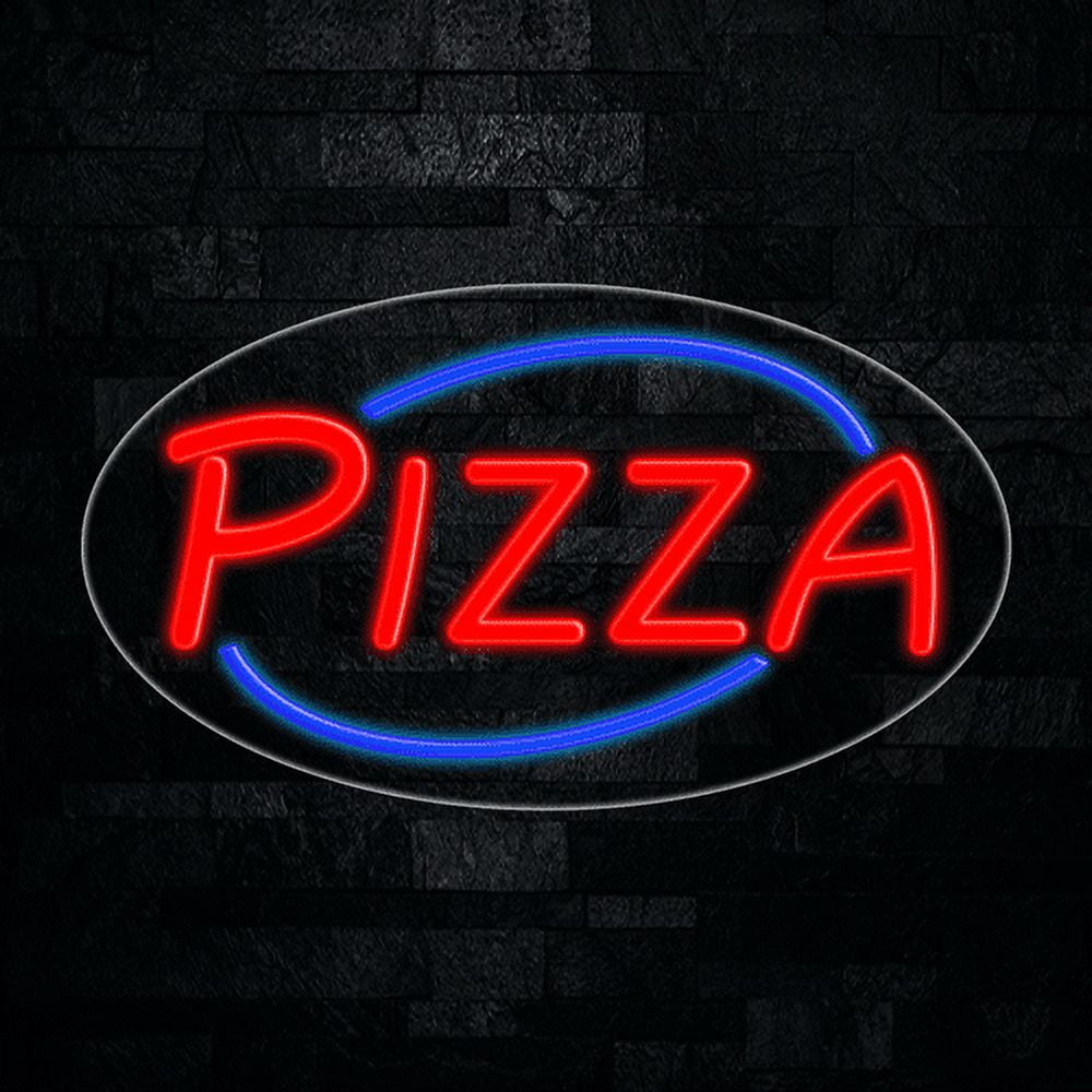 Pizza LED Neon Sign 28"L x 16"H #34068 - Walmart.com