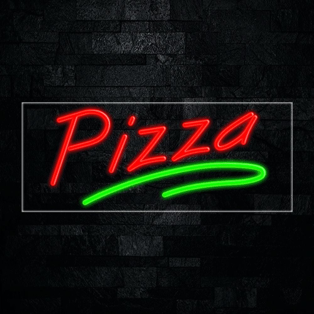 Pizza-LED Neon Sign 30"L x 12"H #30609 - Walmart.com