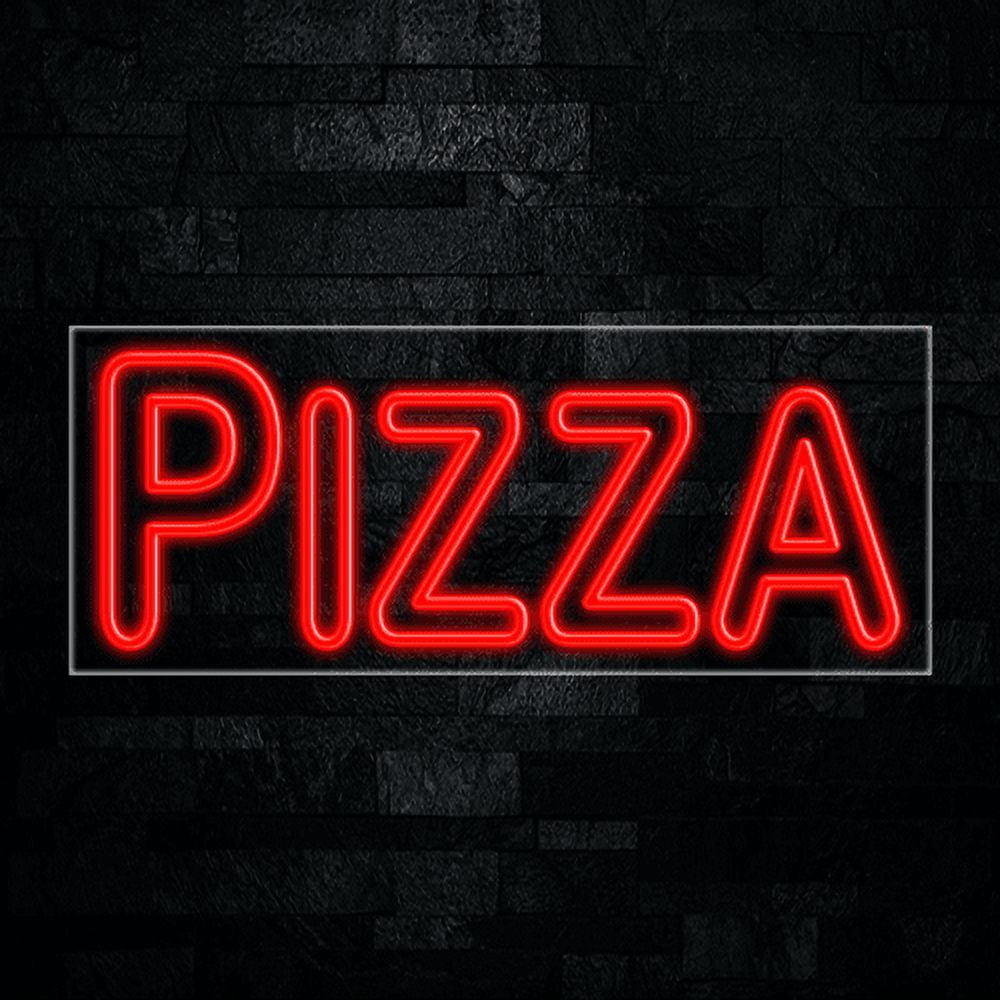 Pizza-LED Neon Sign 30"L x 12"H #31214 - Walmart.com